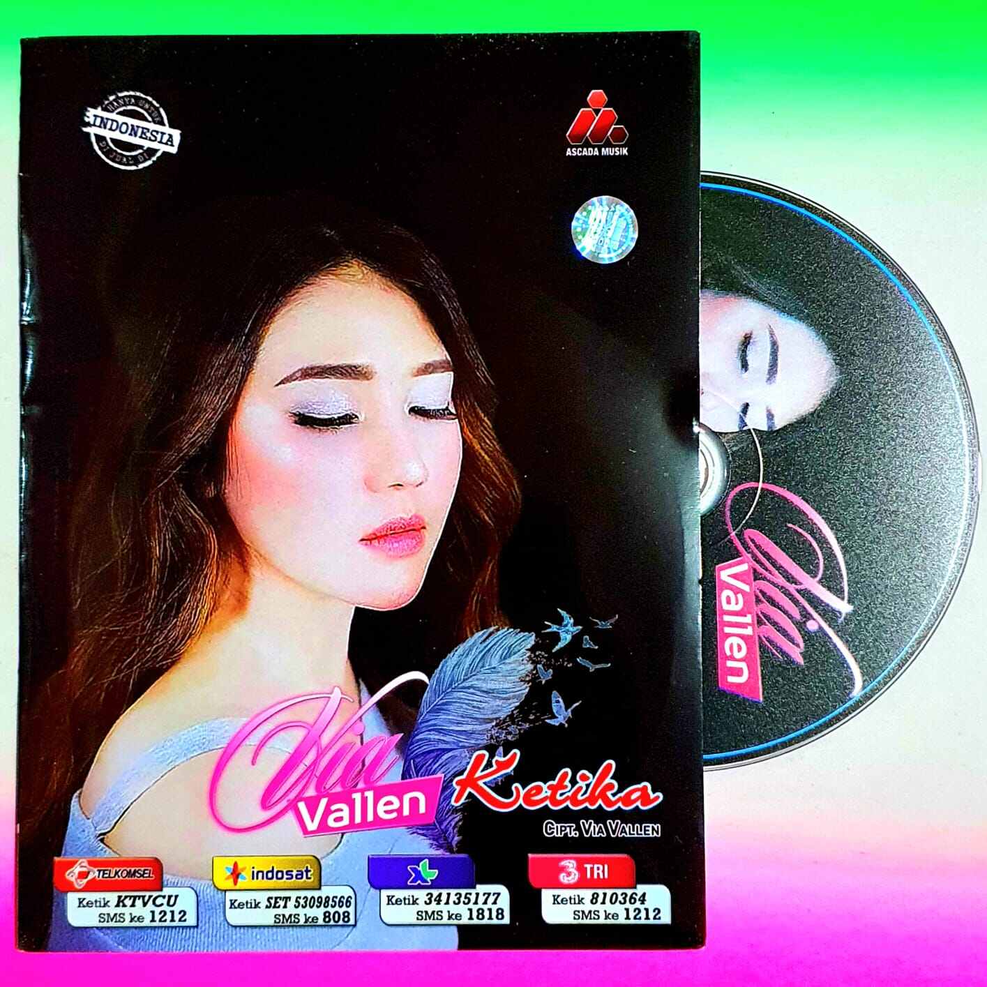 KASET VCD ORIGINAL LAGU KARAOKE DANGDUT KOPLO ALBUM VIA VALLEN-VOCAL ON OF AKTIF-KASET VCD VIA ...