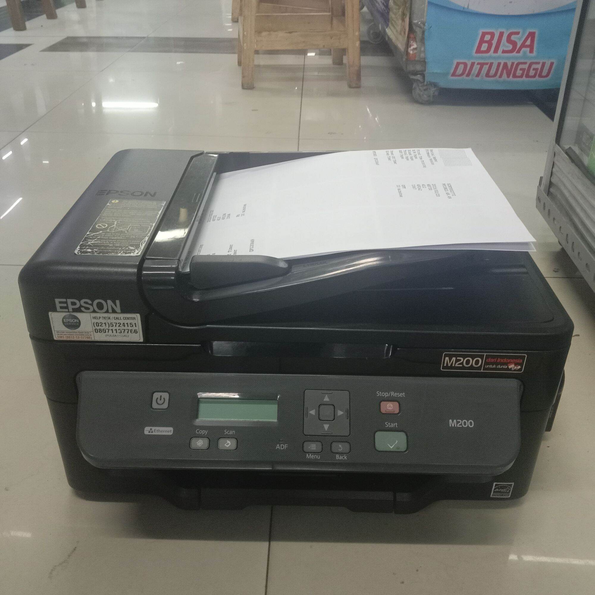 Printer Epson M200 Inkjet Printer All-in-One Mono | Lazada Indonesia