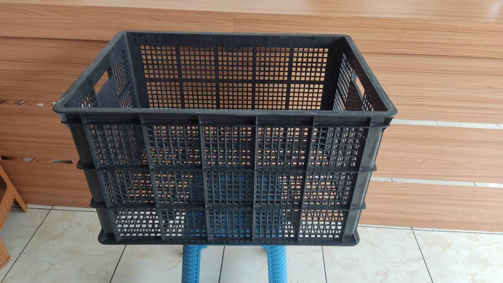 Keranjang Industri Kimplast 90 Keranjang Serbaguna 90 - Hitam | Lazada ...