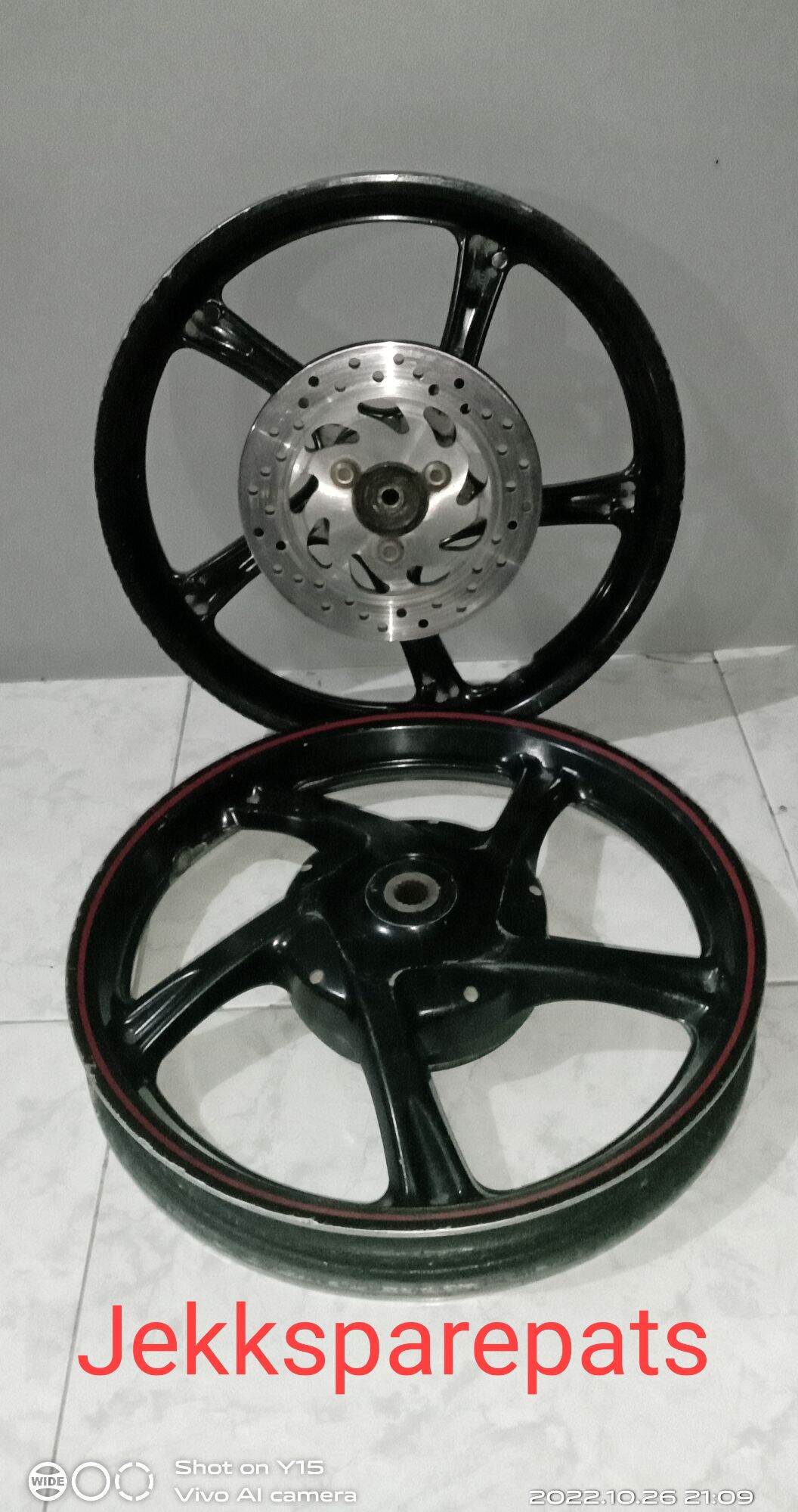 Velg Pelek Depan Belakang Mio J Mio GT Soul GT Fino Injeksi Original ...