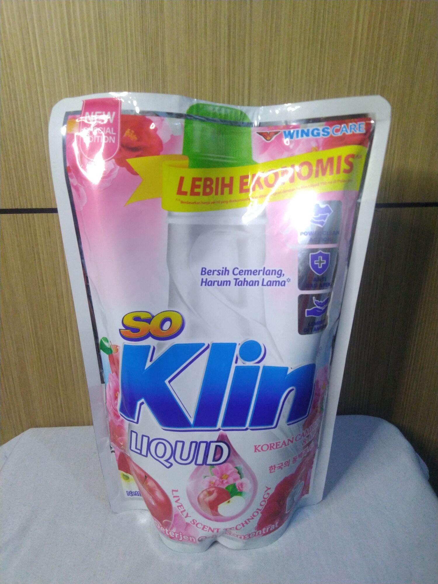 So KLIN Liquid Deterjen Cair Konsentrat Refill 525ml | Lazada Indonesia