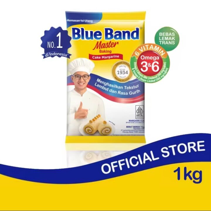 Blue band cake Margarine pack 1 kg | Lazada Indonesia