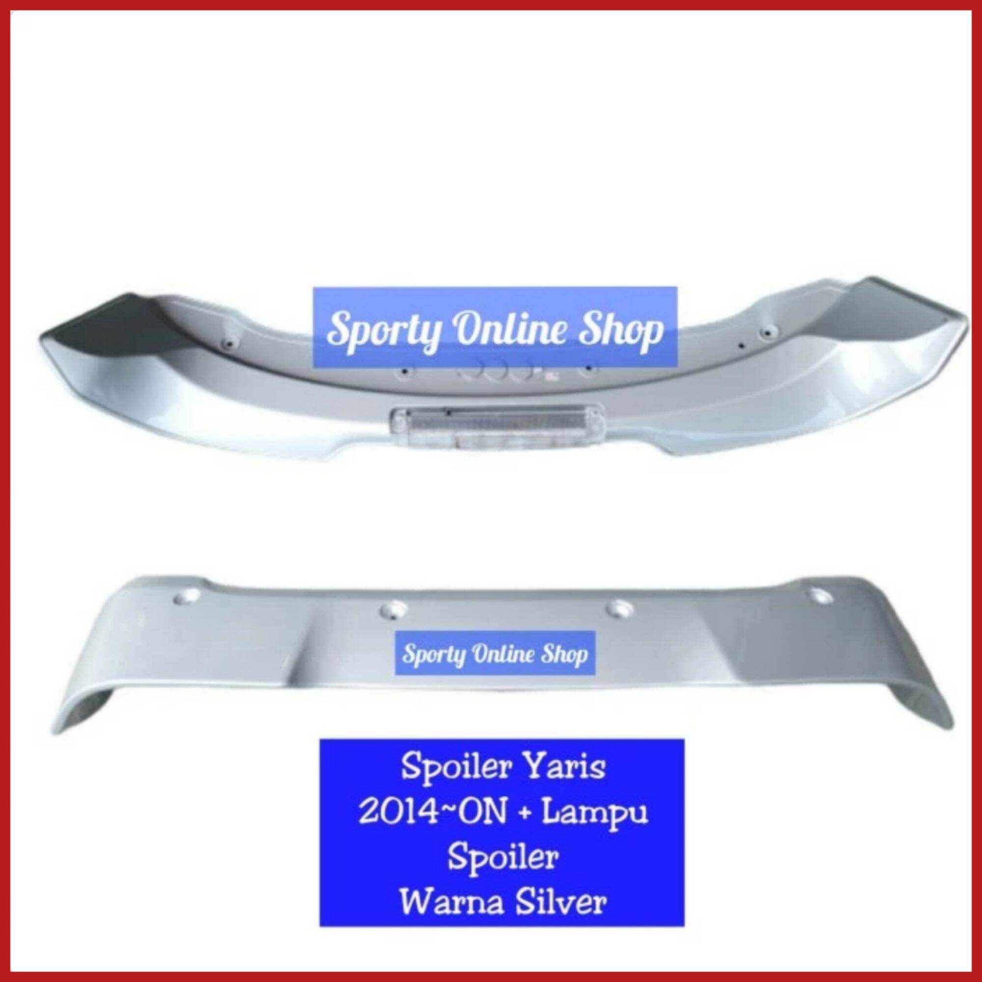 Spoiler Sayap Mobil Yaris 2014-2017 with Lampu | Lazada Indonesia