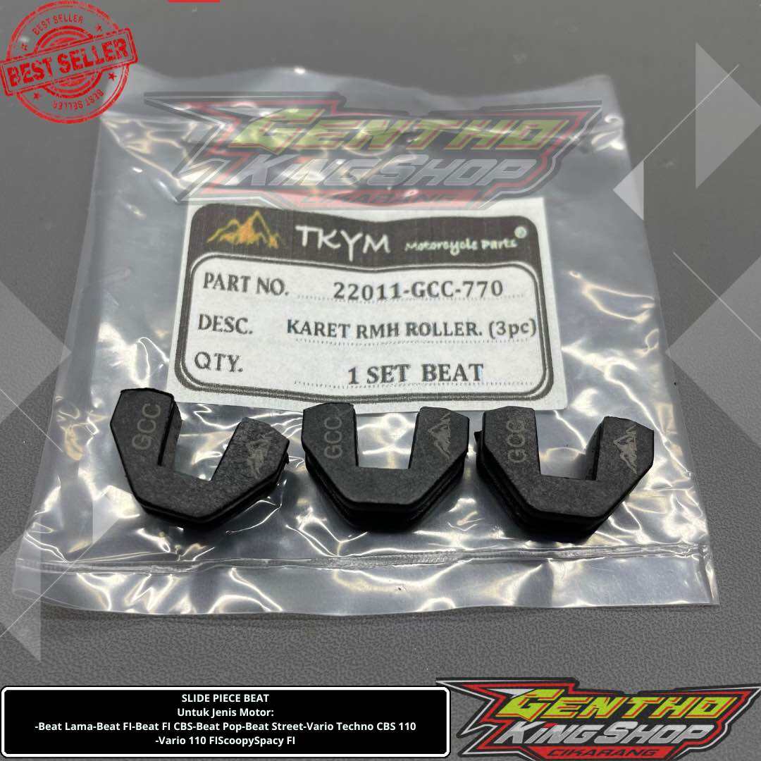 SLIDER BEAT SLIDE PIECE VARIO 110 ESP CARBU GENIO SCOOPY SPACY FI ...