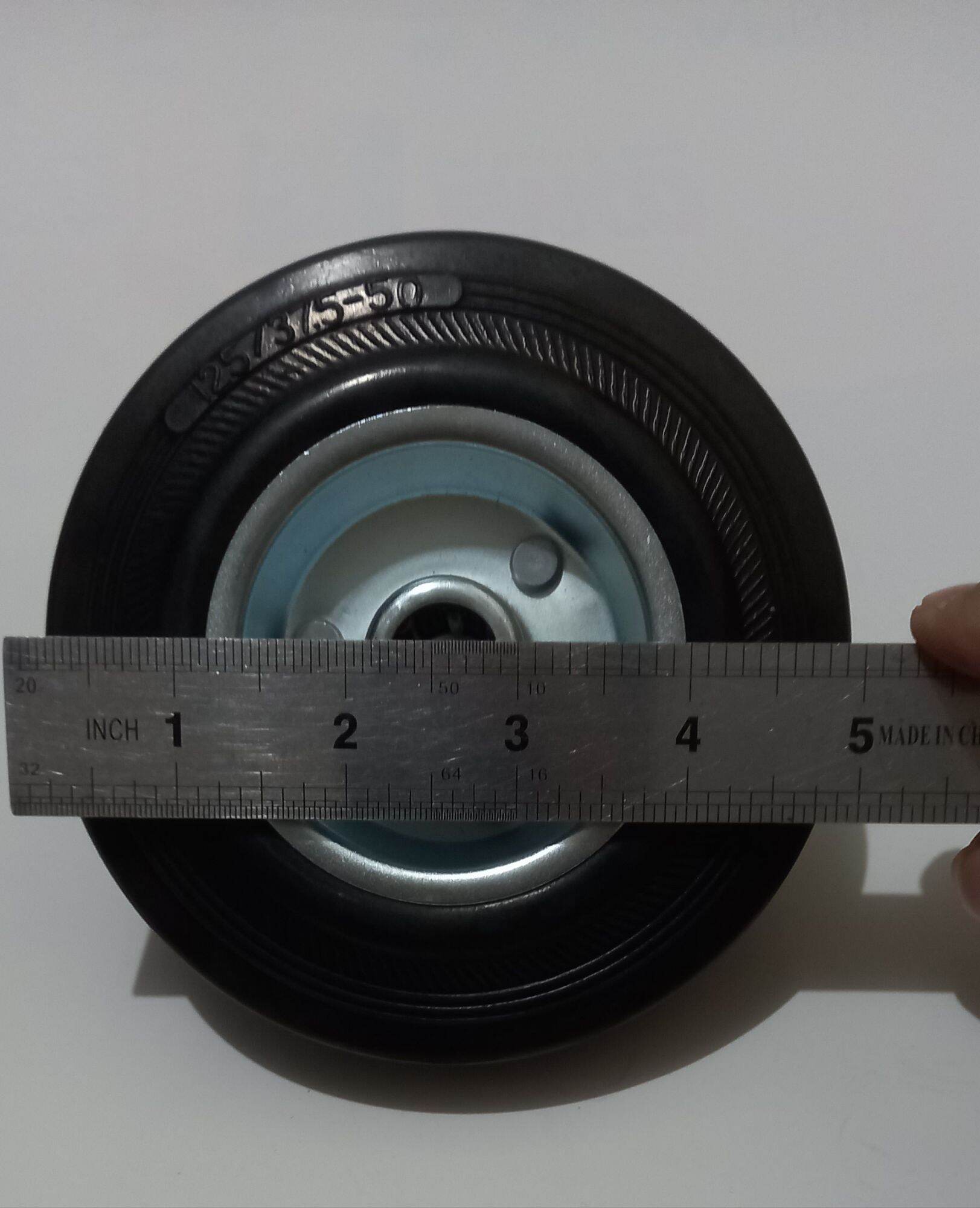 Roda Troli/Lori uk. 5"/diameter 12,5cm, roda saja/whell only, mampu ...