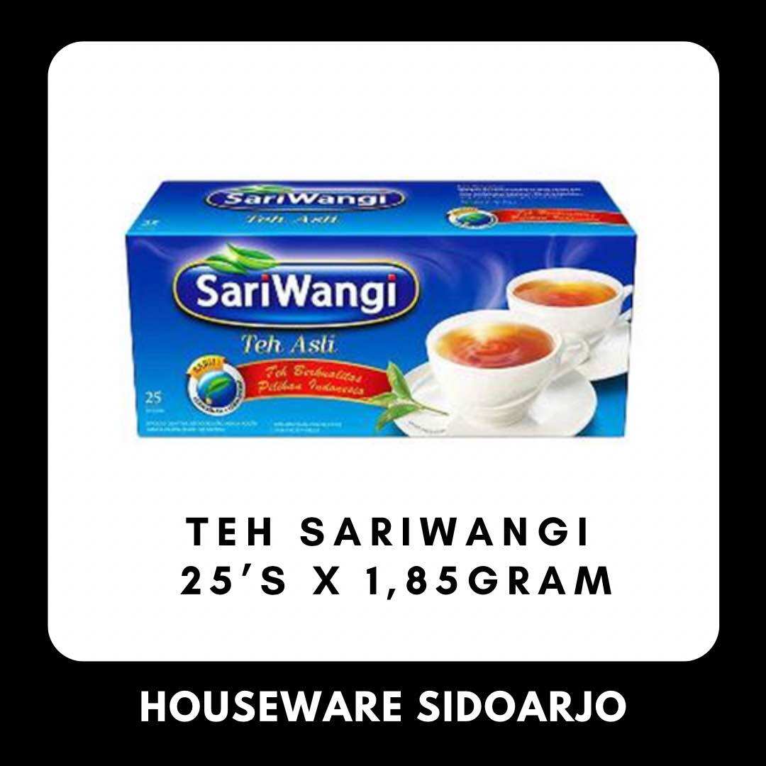 Teh Sariwangi Kemasan Kotak Isi 25 Harum dan Enak | Lazada Indonesia