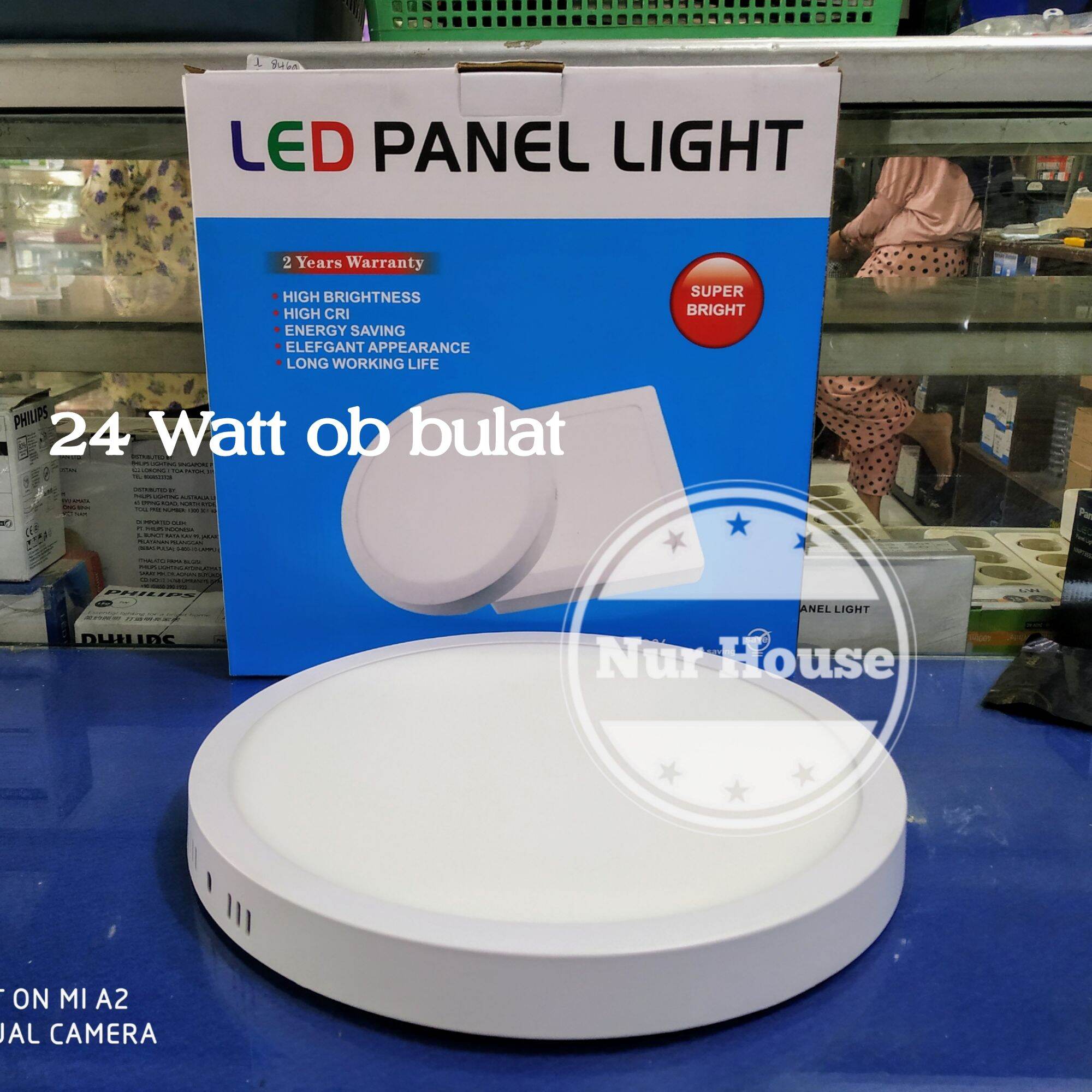 lampu downlight lampu plafon bulat 24 Watt outbow 30 cm x 30 cm ...