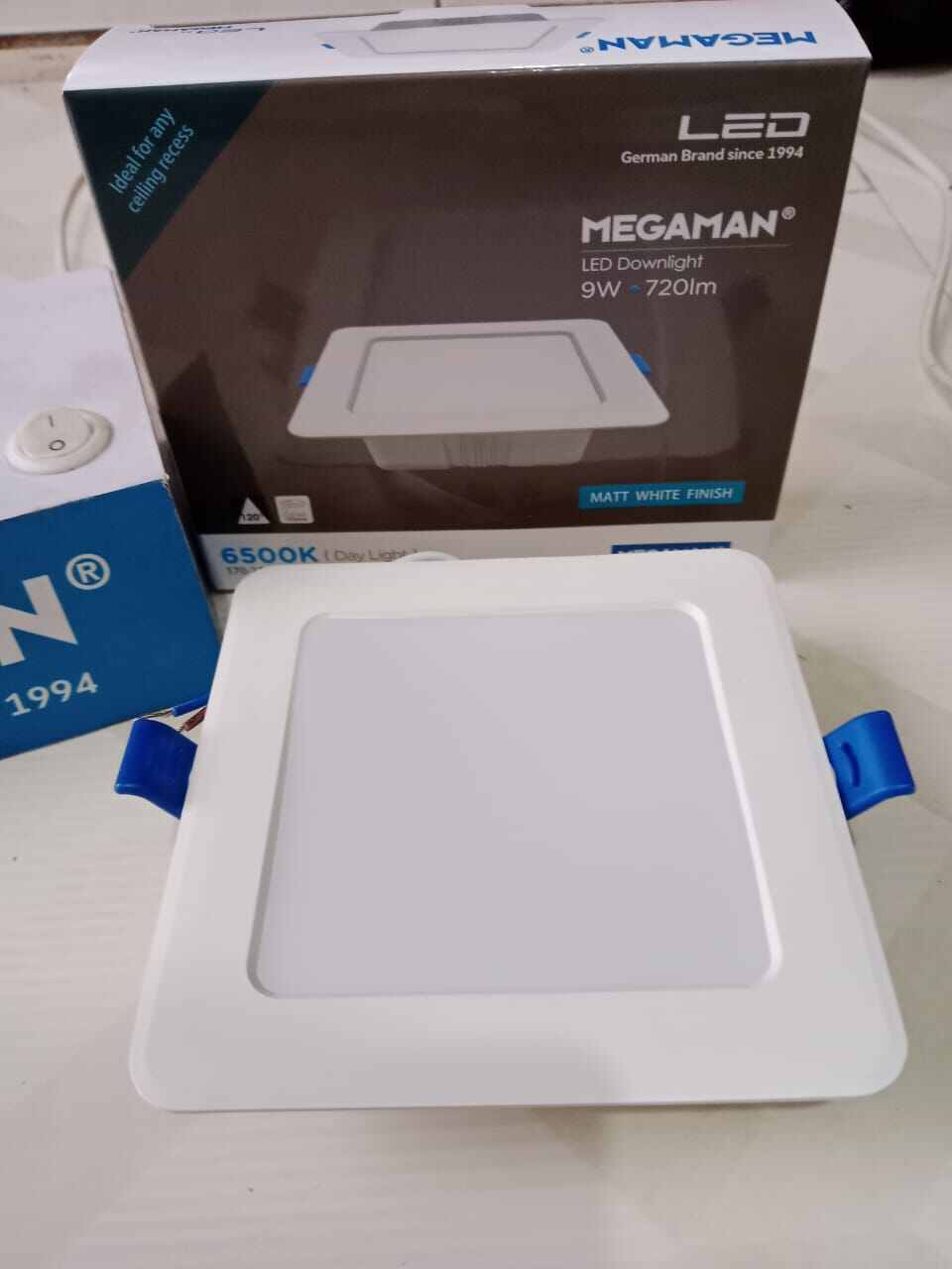 Lampu Downlight Kotak LED megaman | Lazada Indonesia