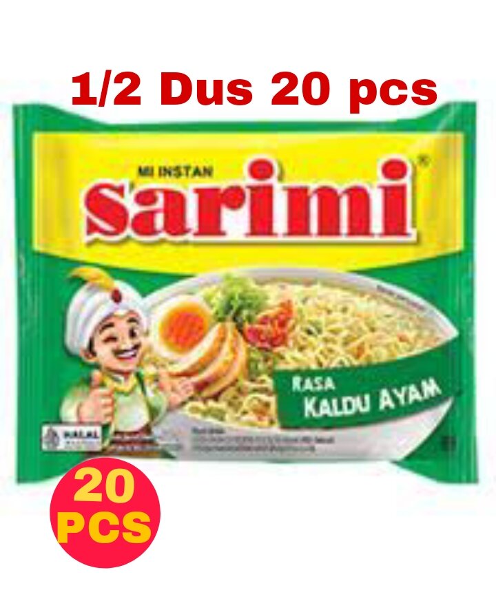 Mie Instant Sarimi Rasa Kaldu Ayam 70 gr 1/2 Dus isi 20 pcs | Lazada ...