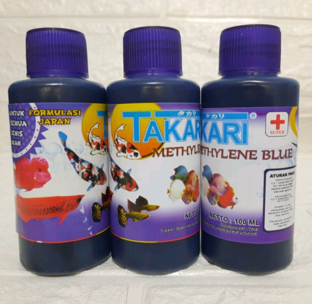 obat ikan biru Methylene blue TAkARI 100 ML | Lazada Indonesia obat ikan biru Methylene blue TAkARI 100 ML | Lazada Indonesia