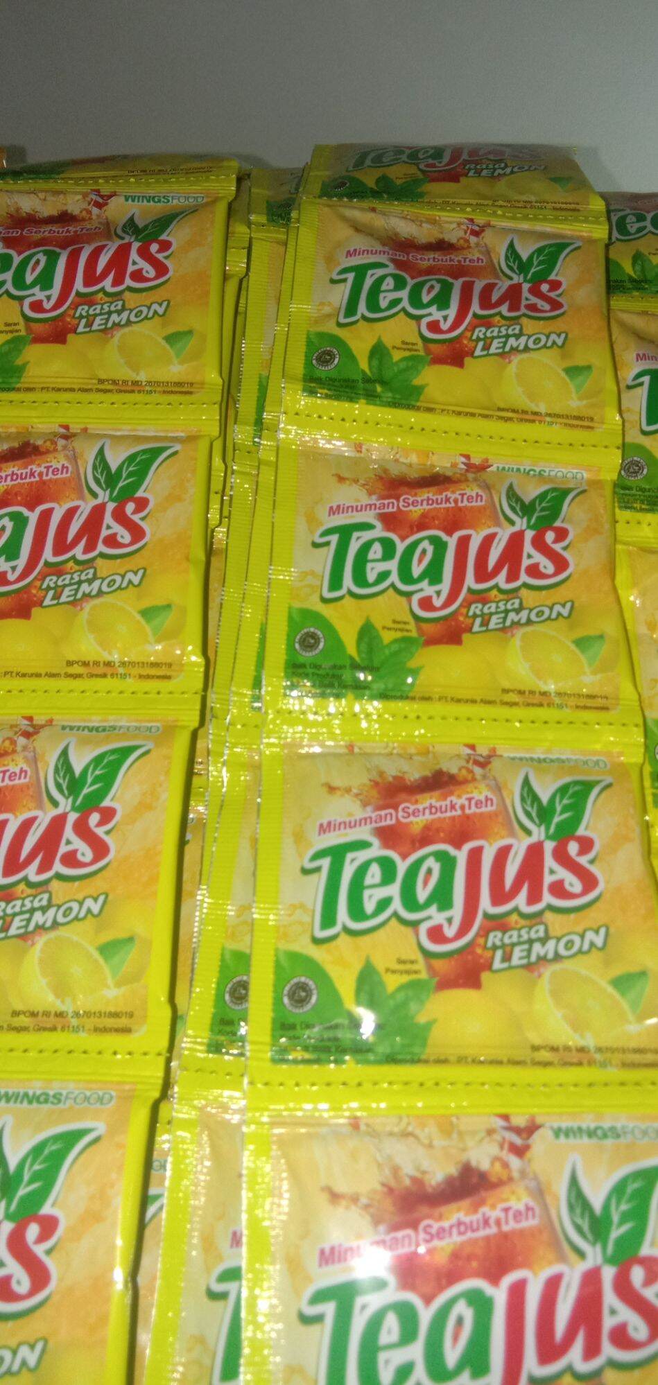 Teh/ Tea Jus Lemon 1 renceng isi 10 Pcs | Lazada Indonesia