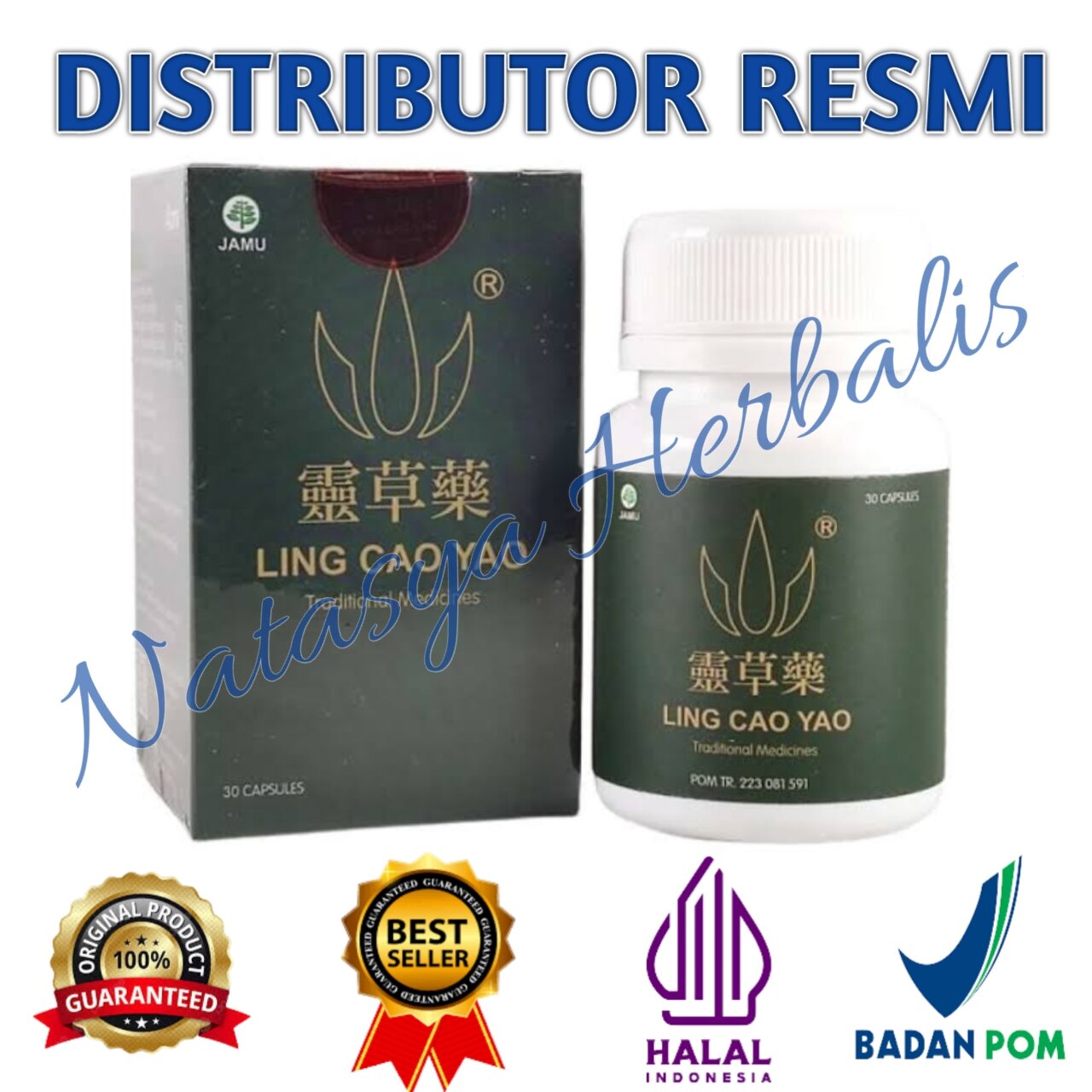 LING CAO YAO Obat Kanker Kista Herbal Original BPOM Efektif Mengatasi ...