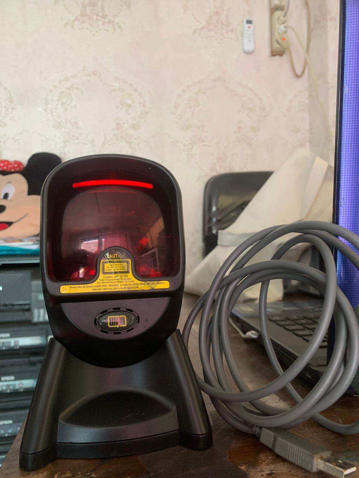 barcode scanner WIEN WS7120 lengkap dengan kabel | Lazada Indonesia