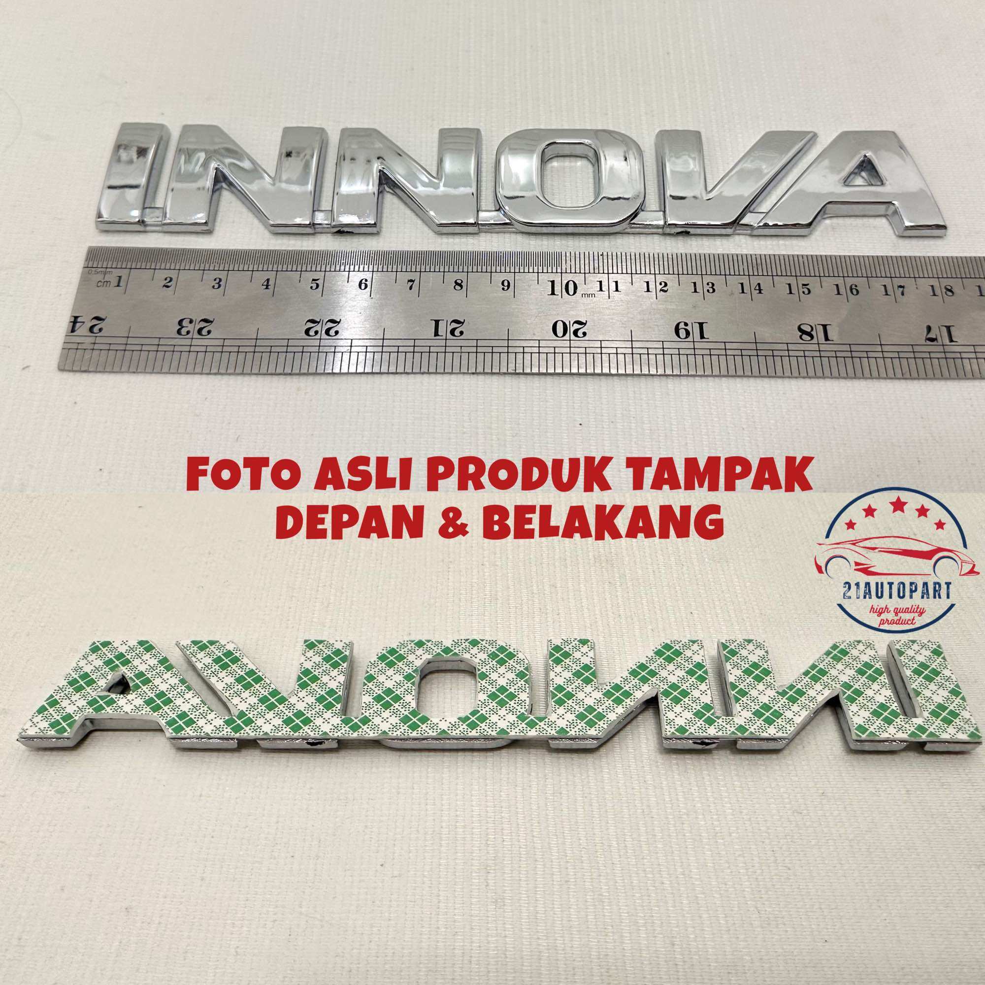 Emblem Mobil Tulisan Innova New (2016-2022) | Lazada Indonesia