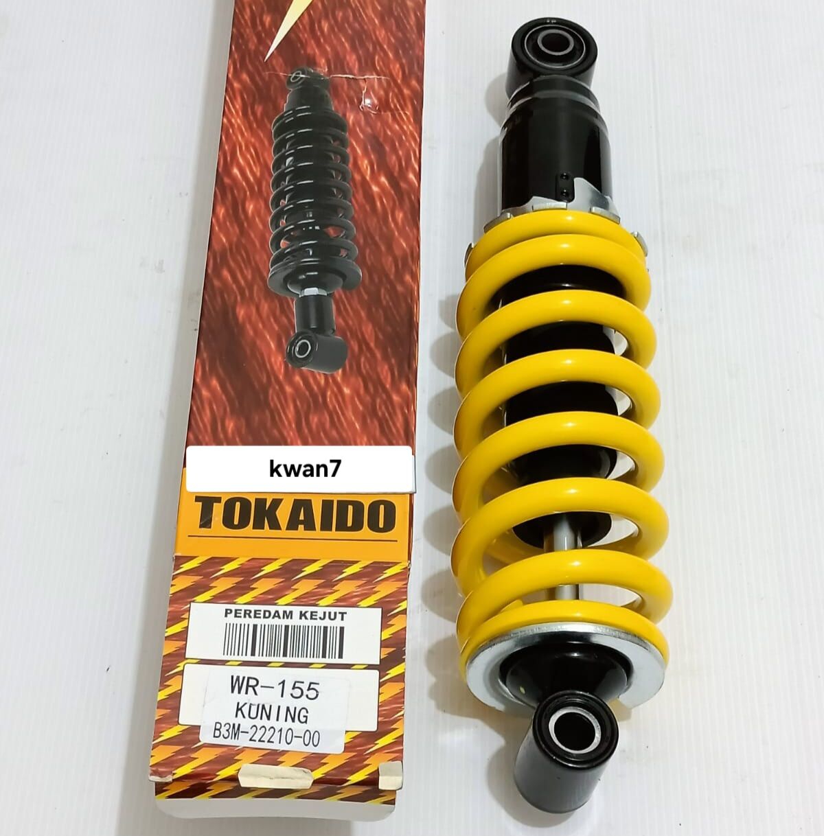 MONOSHOCK SHOCKBREAKER SHOCK BELAKANG YAMAHA WR155 WR 155 KUNING B3M ...
