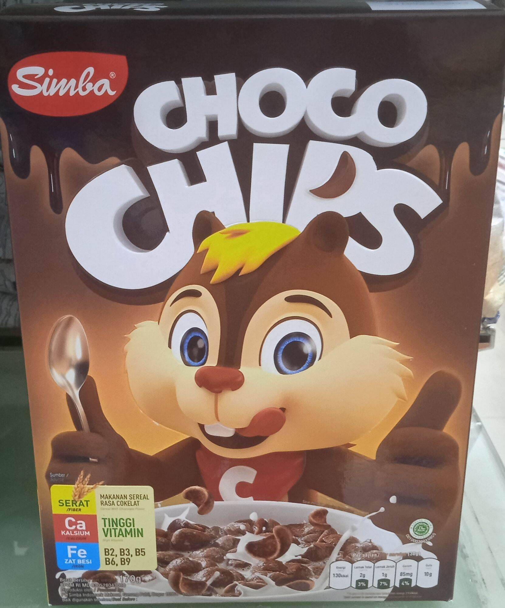 Simba Choco Chips Sereal Cokelat 170 Gram | Lazada Indonesia