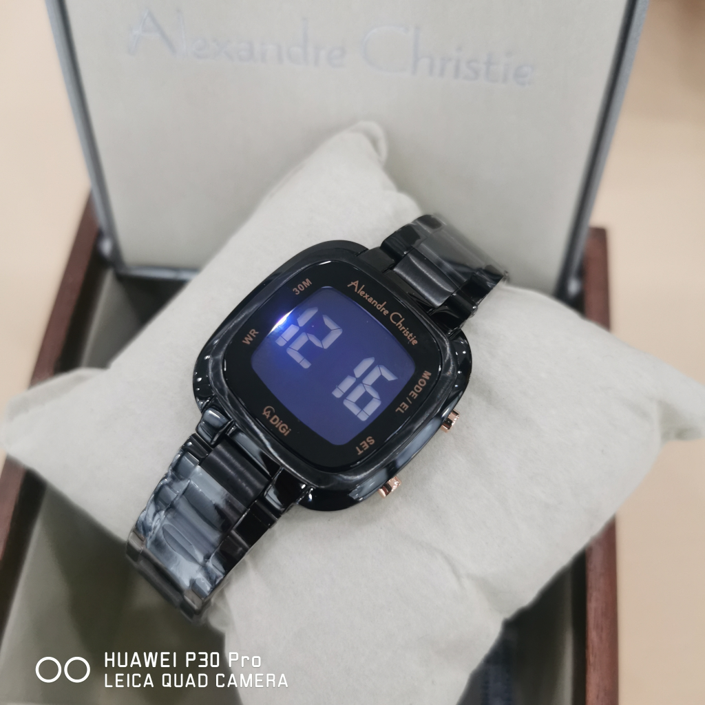 Alexandre Christie AC 9356 Black Knop Rose LHBIPBARG Jam Tangan Wanita ...