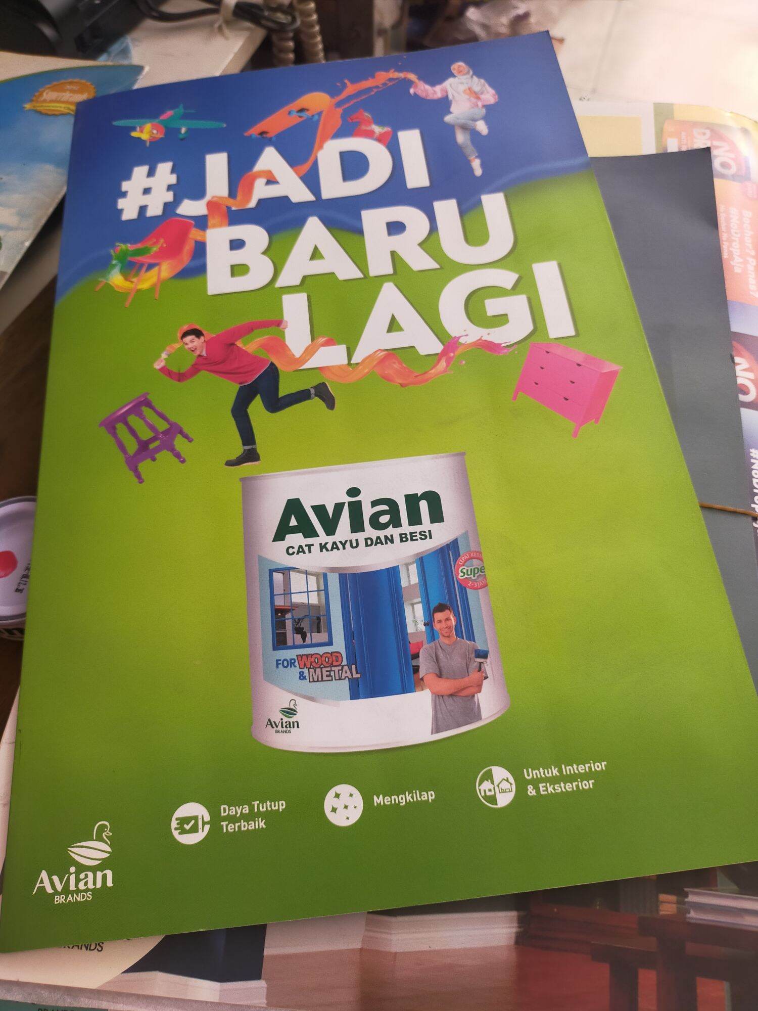 Katalog cat. kartu warna cat berbagai merk. ready semua merk cat ...