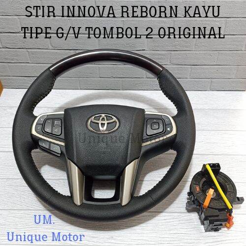 STIR INNOVA REBORN KAYU TIPE G/V TOMBOL 2 ORIGINAL | Lazada Indonesia