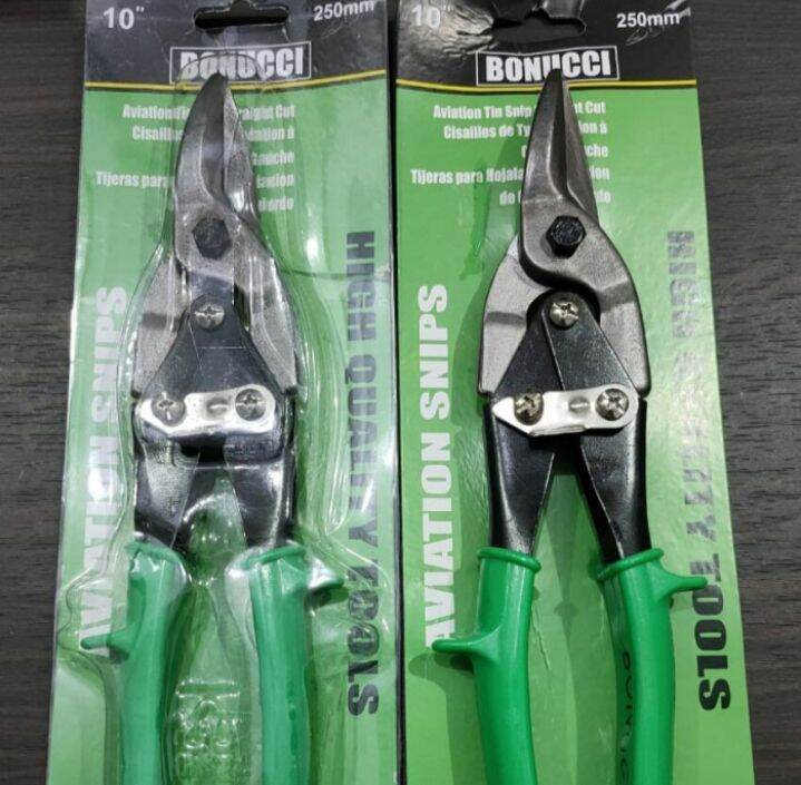 Gunting hollow 10 inch Bonucci / gunting seng / gunting baja ringan ...