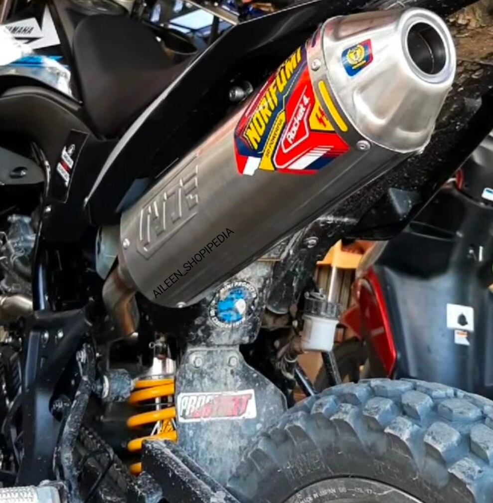 knalpot norifumi rocket 4 logo New bertenaga Wr155 Klx/DT 150 Crf 150 ...