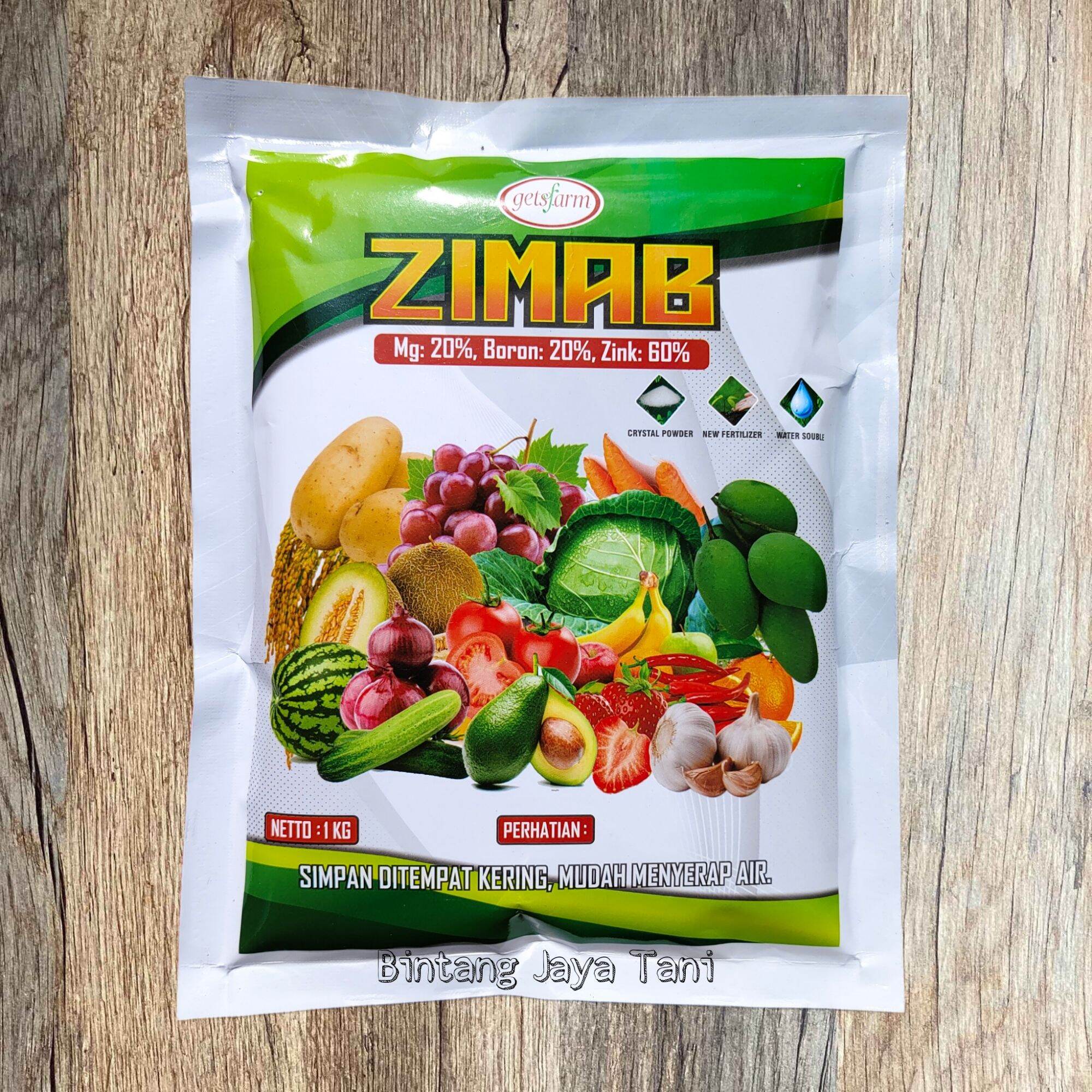 ZIMAB 1 KG / Pupuk Untuk Tanaman kekurangan Zink/ Memacu Pertumbuhan ...