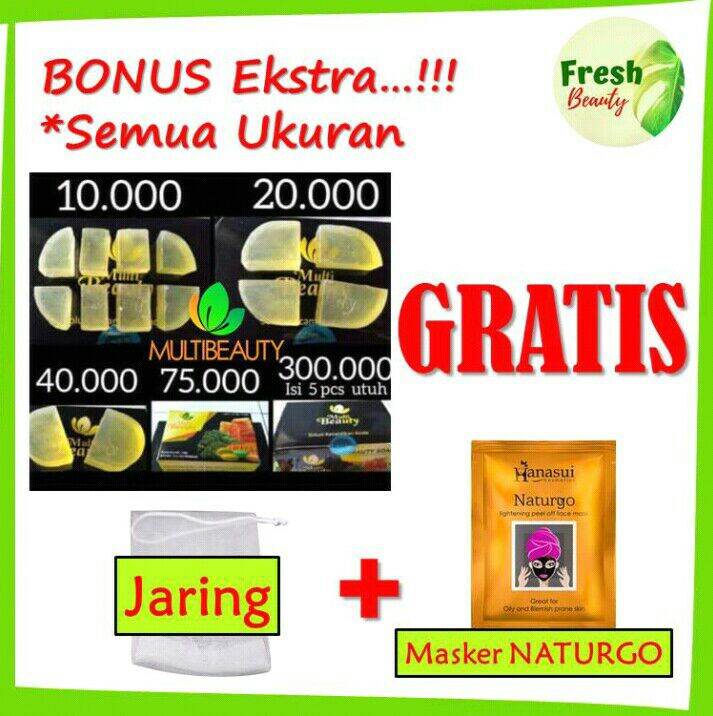 Sabun Wajah Multi Beauty Soap Mbs potongan 1/8 Sabun viral | Lazada ...