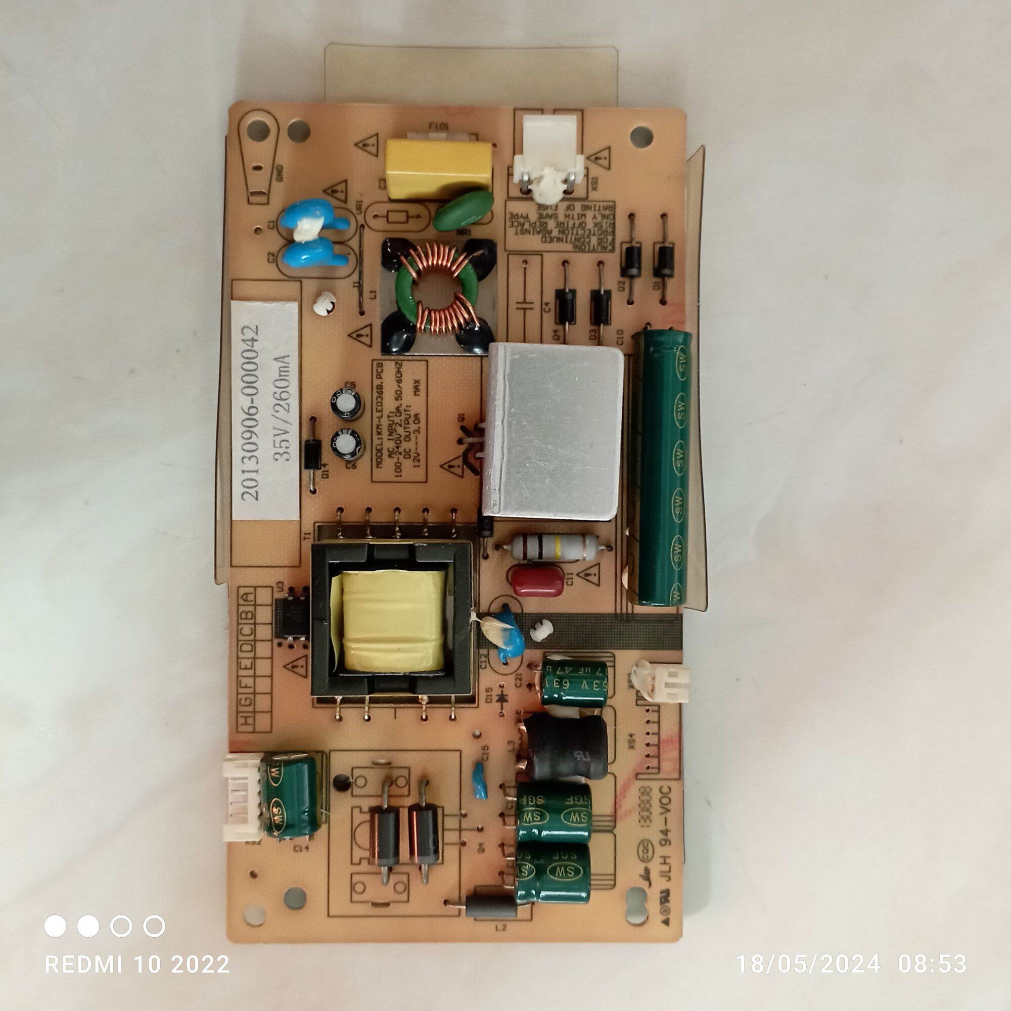 PSU POWER SUPPLY REGURATOR MESIN TV CHANGHONG LED22C2600 | Lazada Indonesia