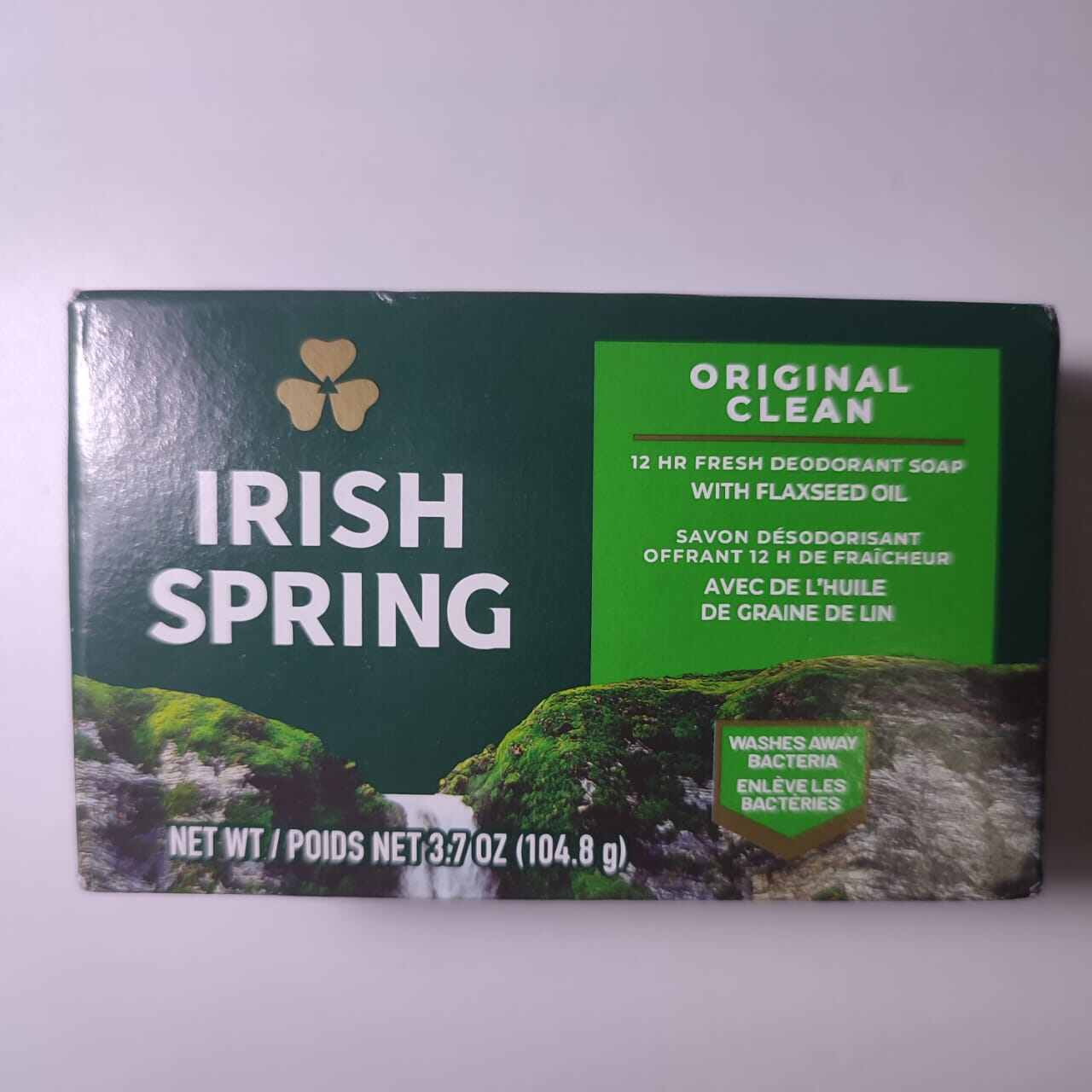 Irish spring soap bar original clean 104.8gr | Lazada Indonesia