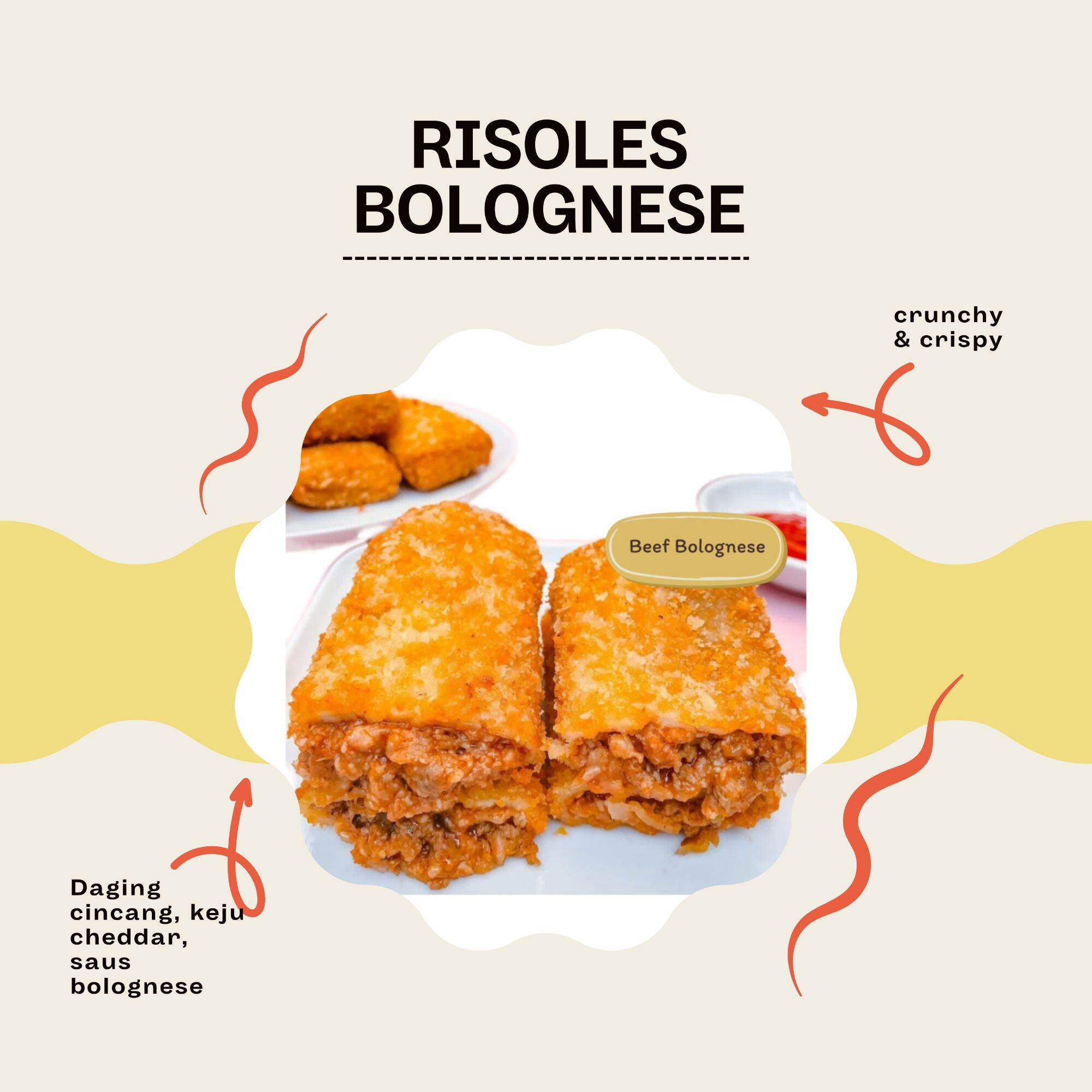 Frozen Risoles Bolognese | Lazada Indonesia