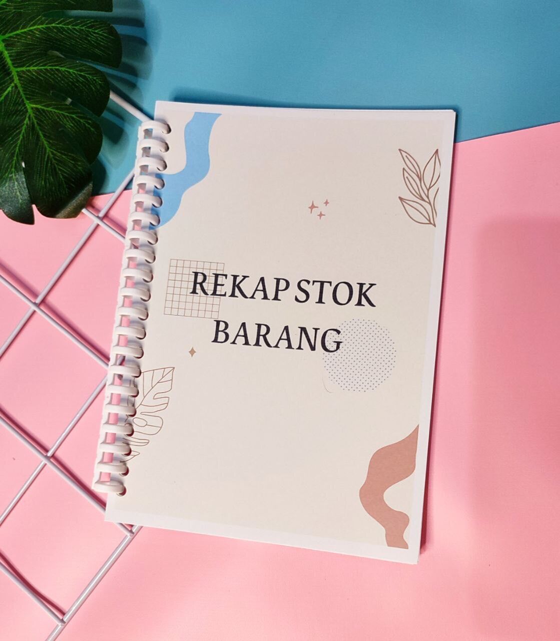 Rekap Stok Barang Penjualan Pembukuan Online Shop Buku Catatan Stock ...