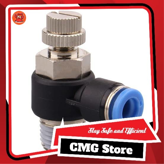 CMG Store | Flow Control Pneumatic 6mm drat 1/8" inch inchi kran co2 ...