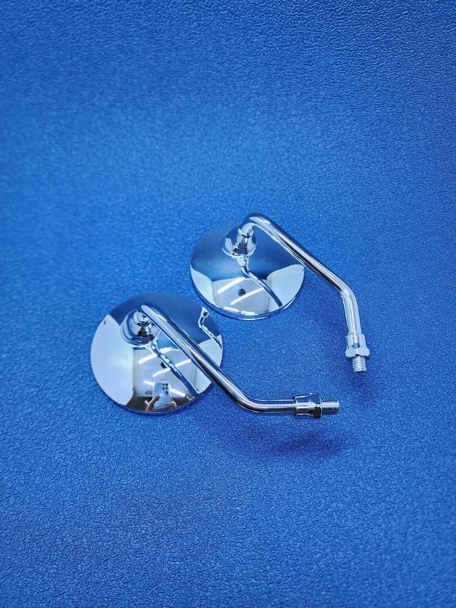 Spion Retro Vespa Mini Hitam Dan Chrome Honda - Spion Klasik - Spion ...