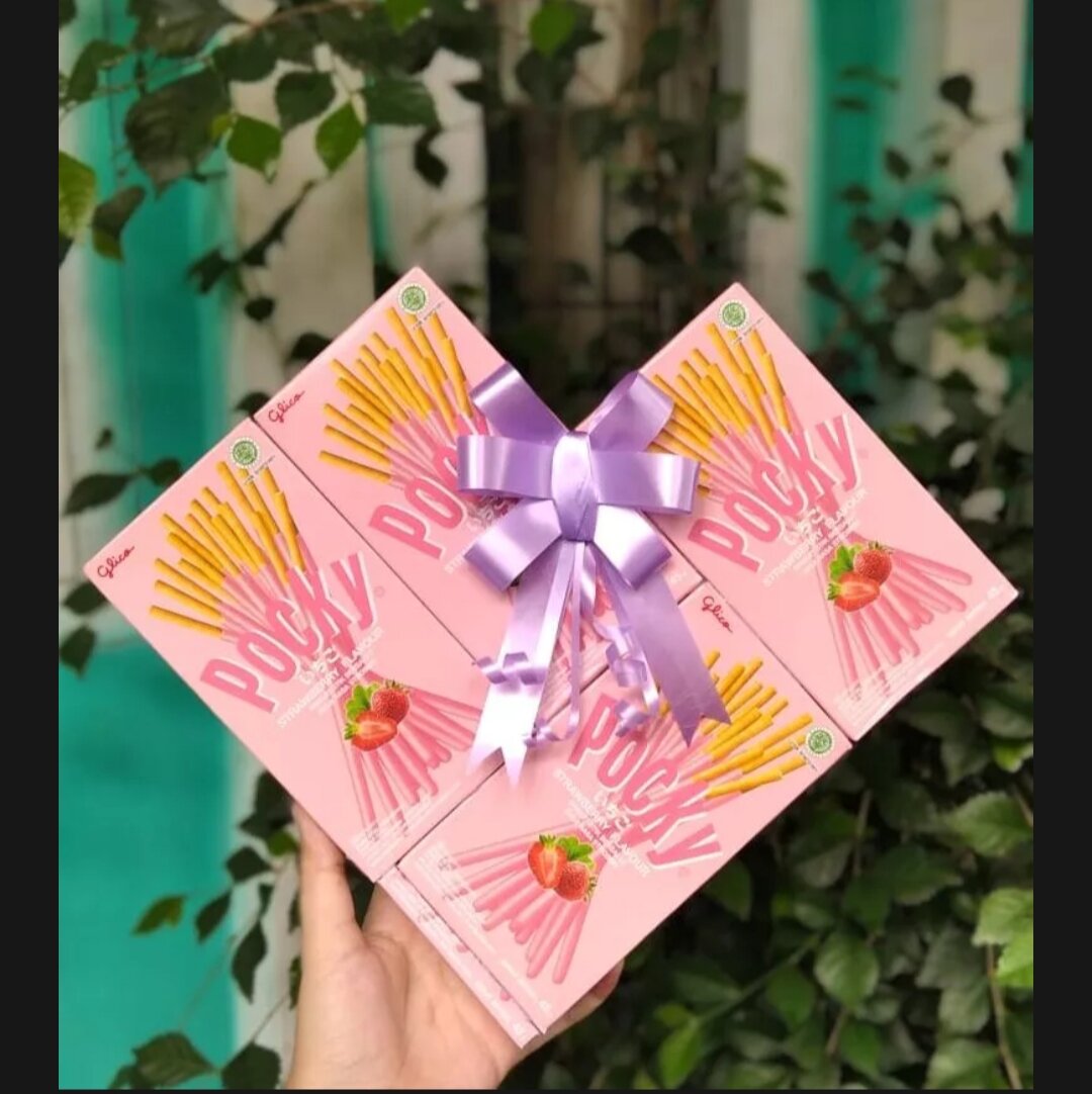 POCKY MINI SACK CAMILAN POCKY BENTUK VIRAL LOVE | Lazada Indonesia