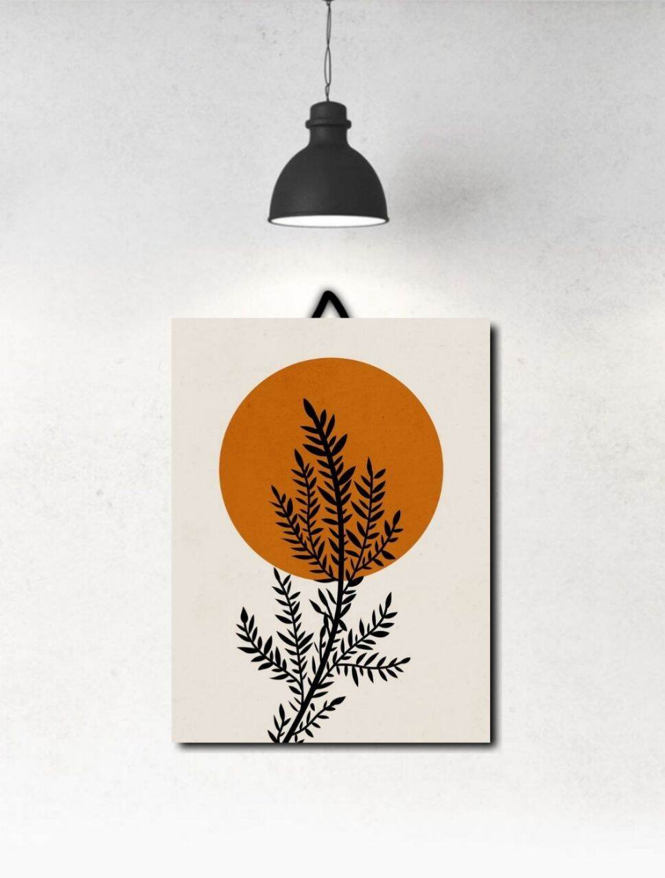 POSTER KAYU FRAME DESAIN KEMBANG AESTHETIC/DEKORASI KAMAR/HIASAN ...