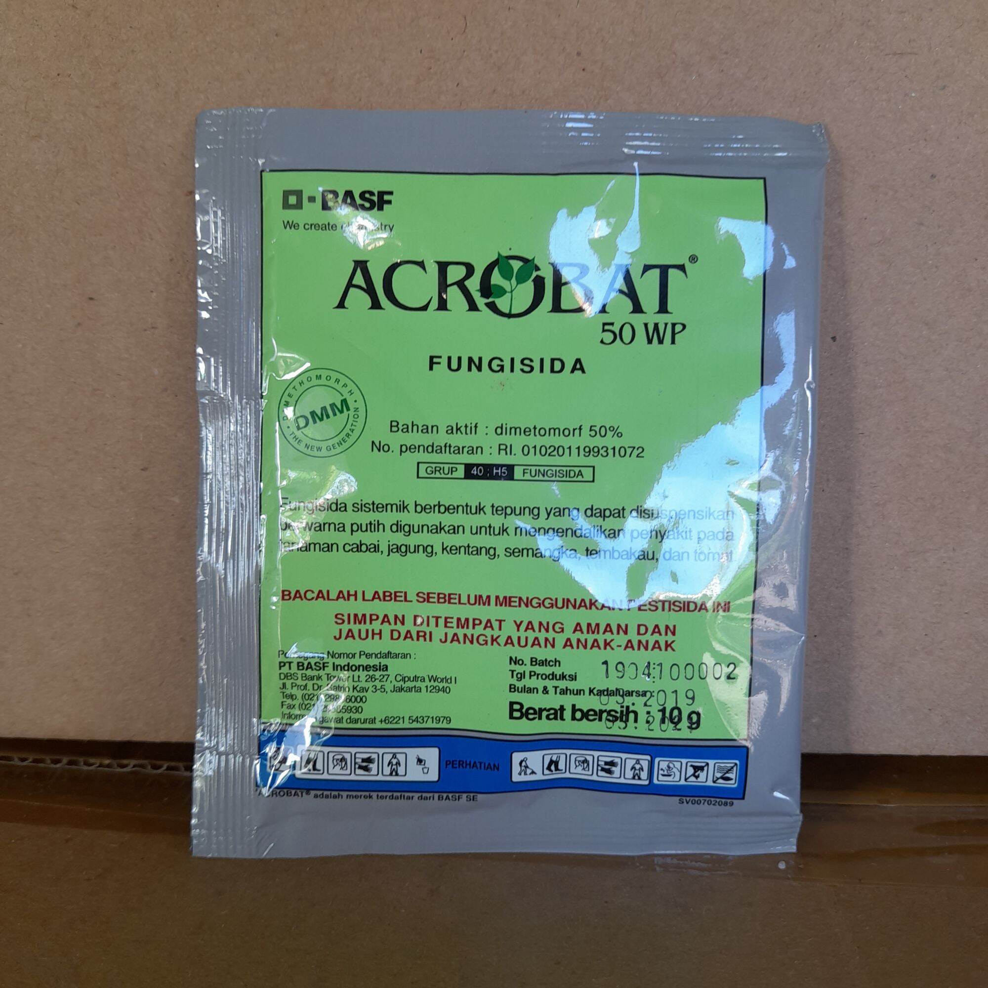 FUNGISIDA ACROBAT 50WP 40G | Lazada Indonesia