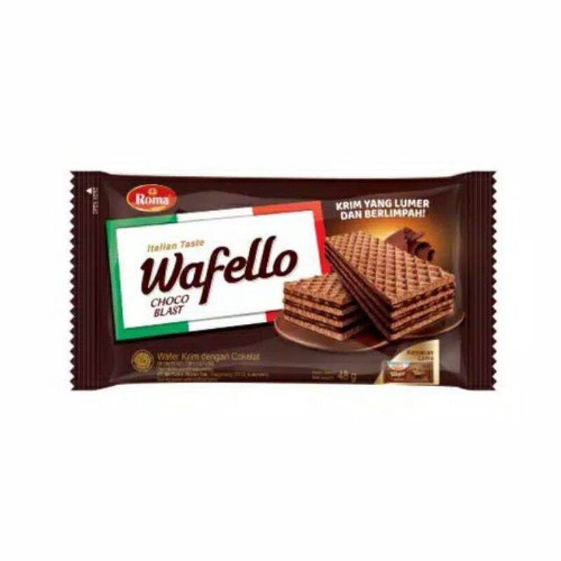 Roma WAFELO 43 gr X 10 pcs / ROMA WAFER WAFELLO | Lazada Indonesia