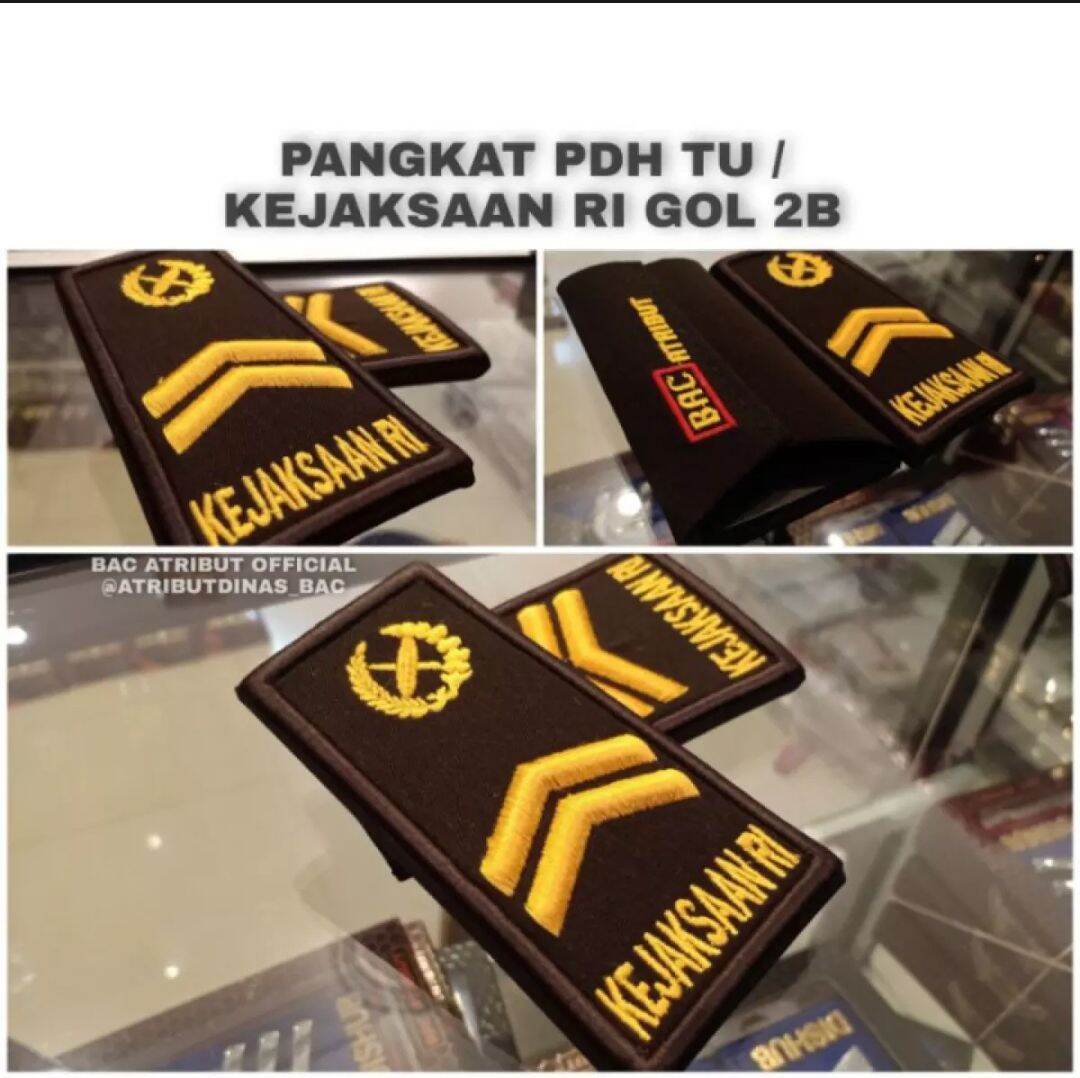 Pangkat PDH Kejaksaan RI - TU Golongan 2B Exclusive | Lazada Indonesia