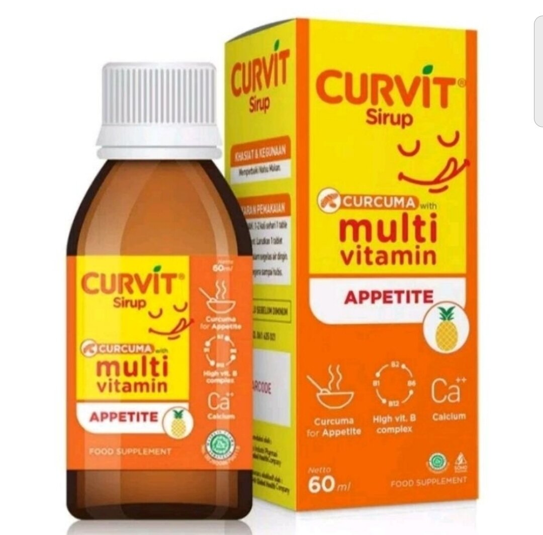 CURVIT Sirup 60ml / Multivitamin dan Suplemen Makanan | Lazada Indonesia