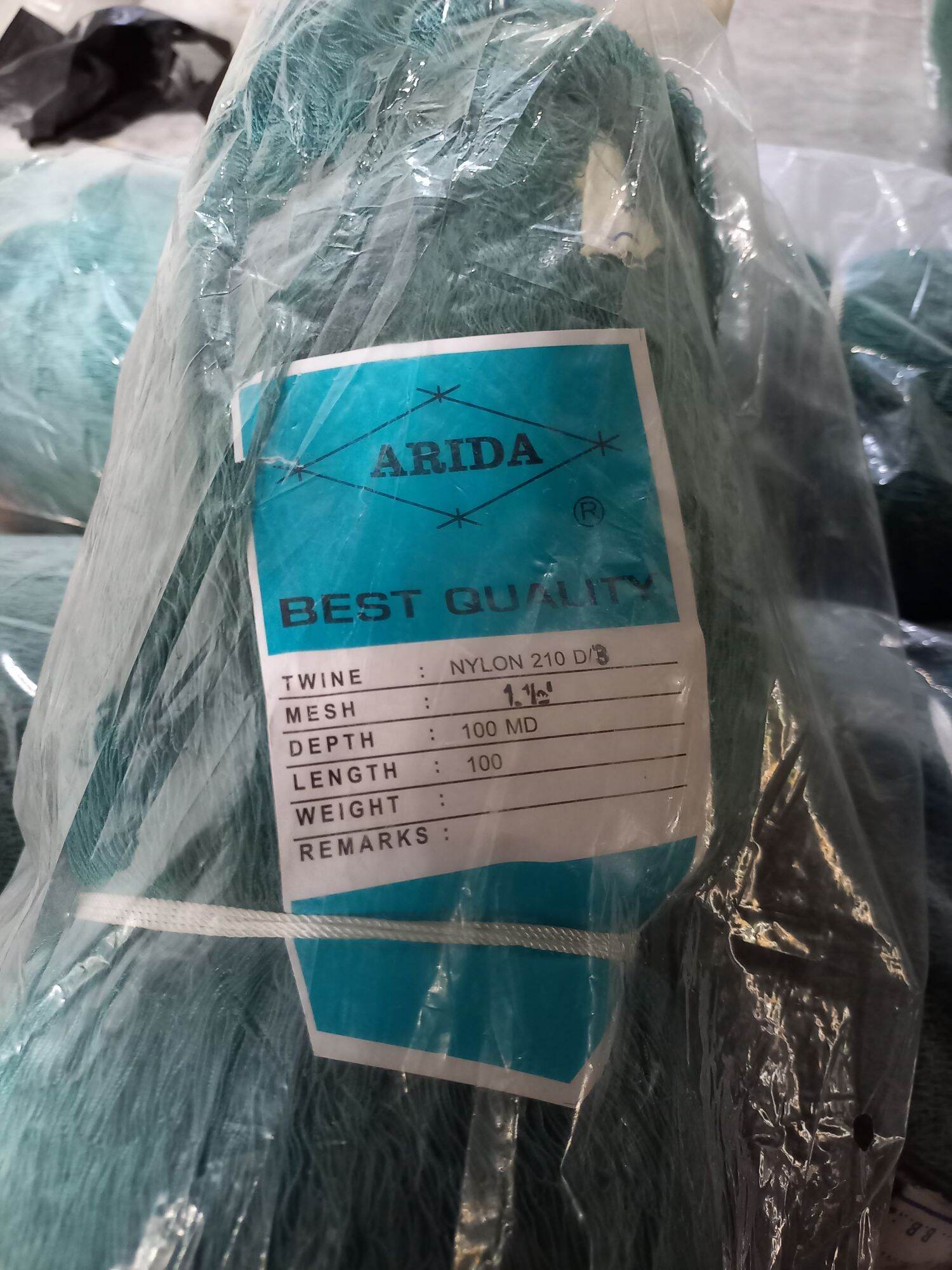 jaring nilon arida 1 1/2 in d3 100x100 biru | Lazada Indonesia