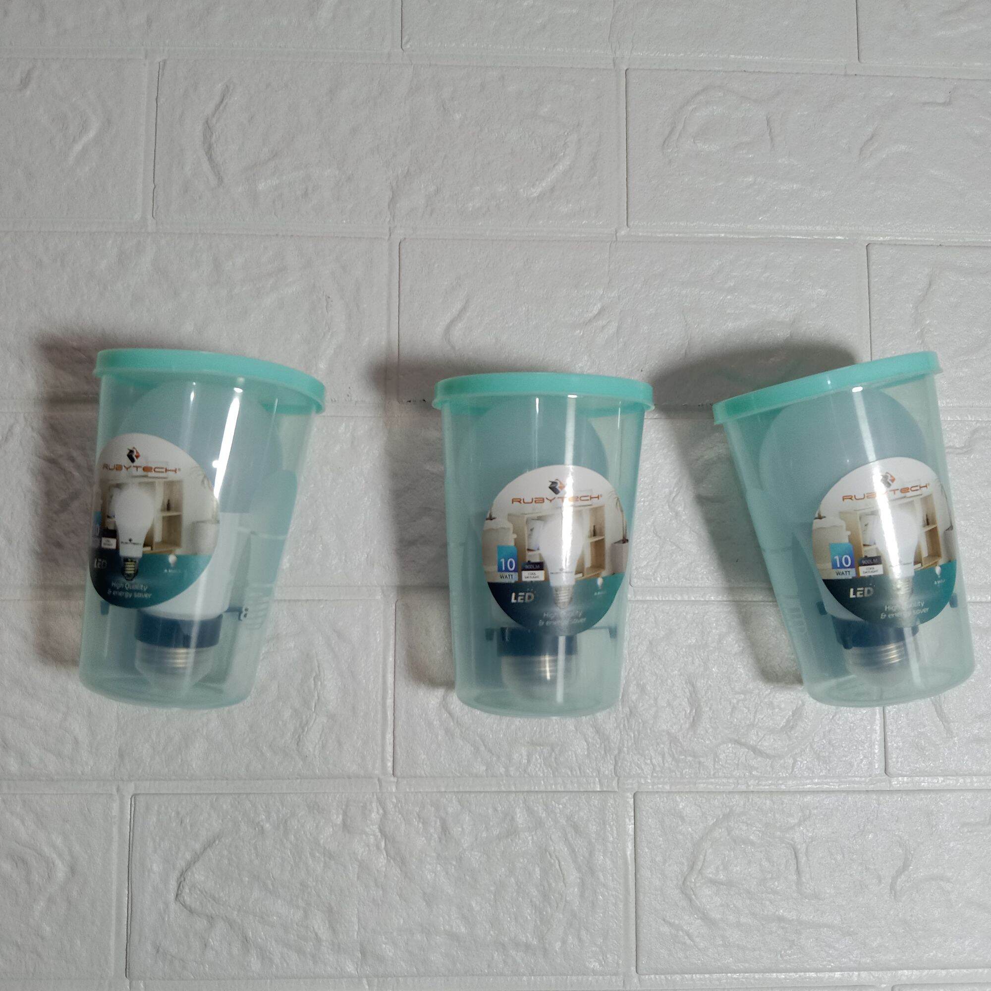 Lampu LED Bohlam Rubytech 10 Watt Gratis Gelas Garansi 1 Tahun Hemat ...