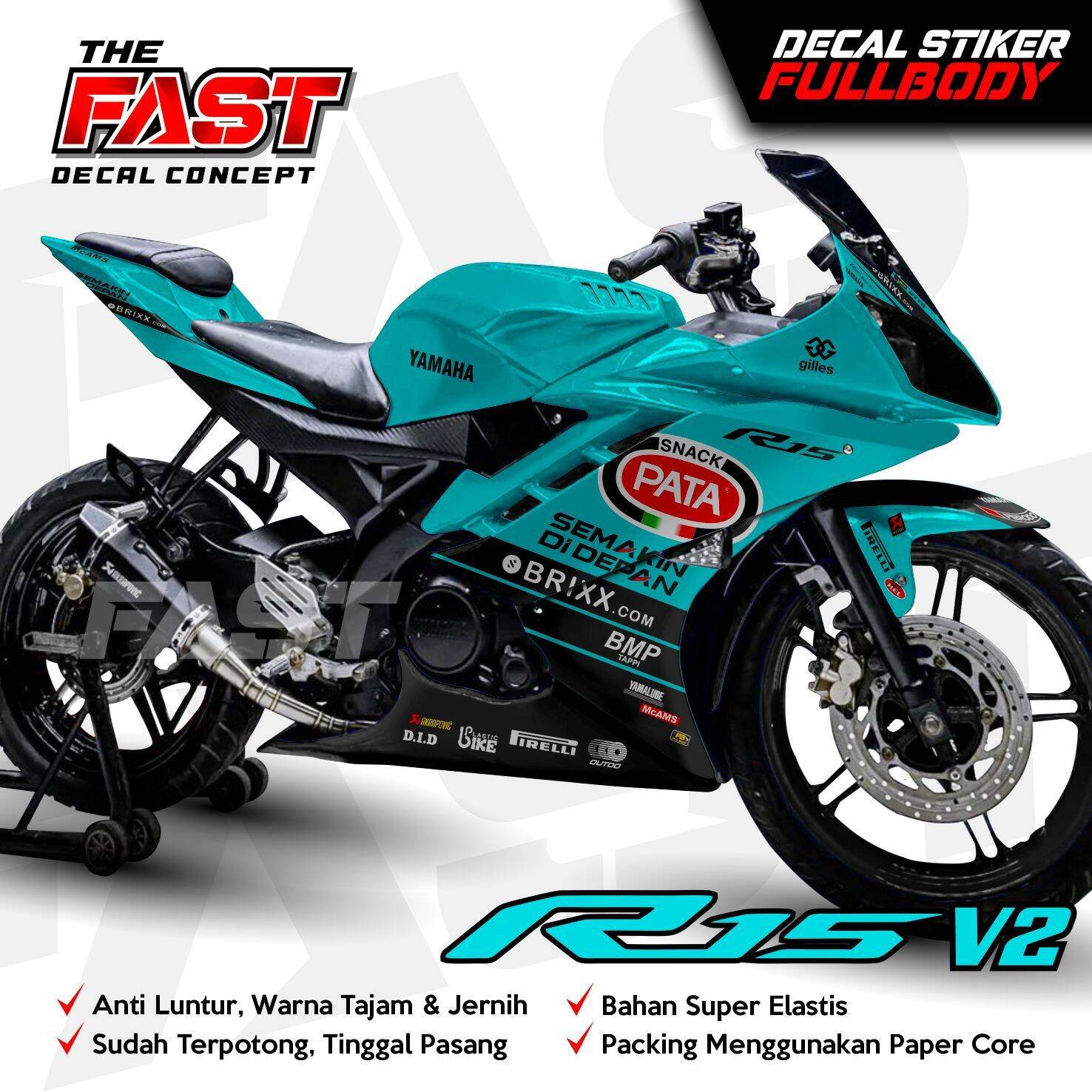 Decal Variasi Fullbody Bisa COD, Stiker variasi Motor Full Body ...