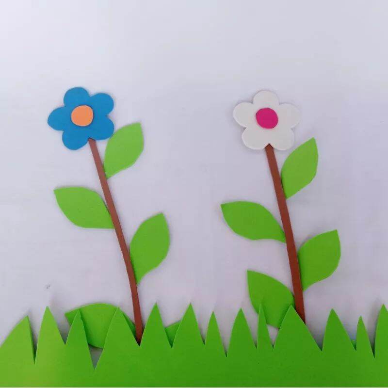 Hiasan Dinding Bunga Dan Rumput dari Busa Spon Eva | Lazada Indonesia