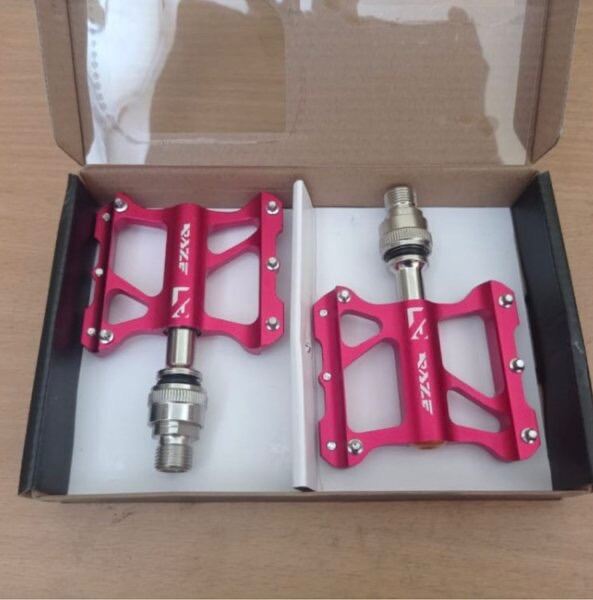 Pedal AL Raze 08 QR Folding 3 Bearing CNC Alloy | Lazada Indonesia