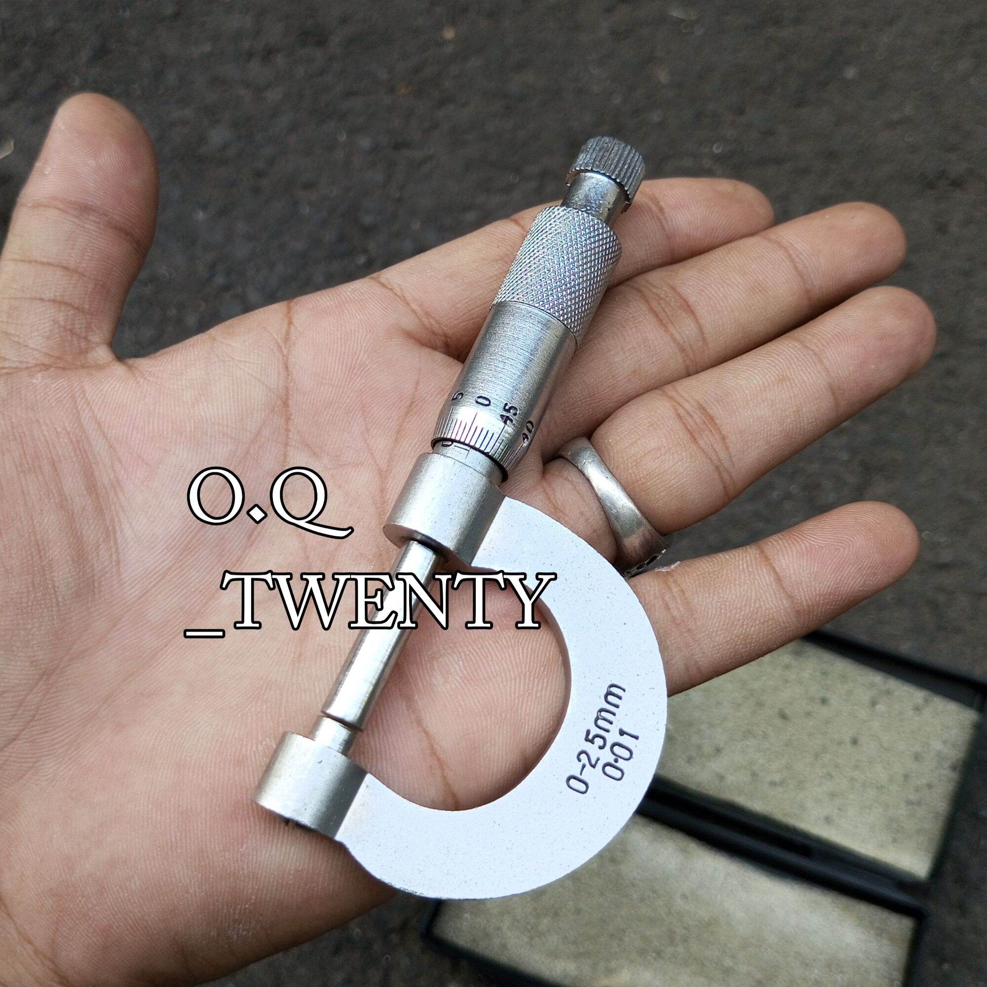 Out side Micrometer Jarak 25 - 50 x 0,01 / Mikro Meter Luar / mikro ...