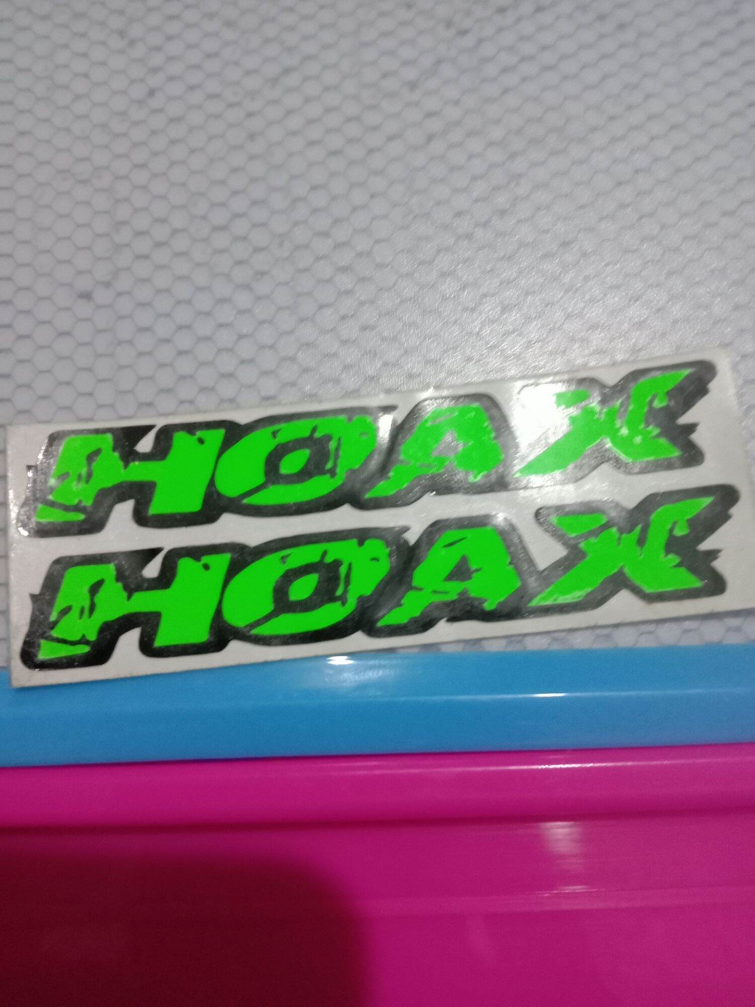 Sticker cutting universal Hoax stabilo Variasi helm/Motor | Lazada ...