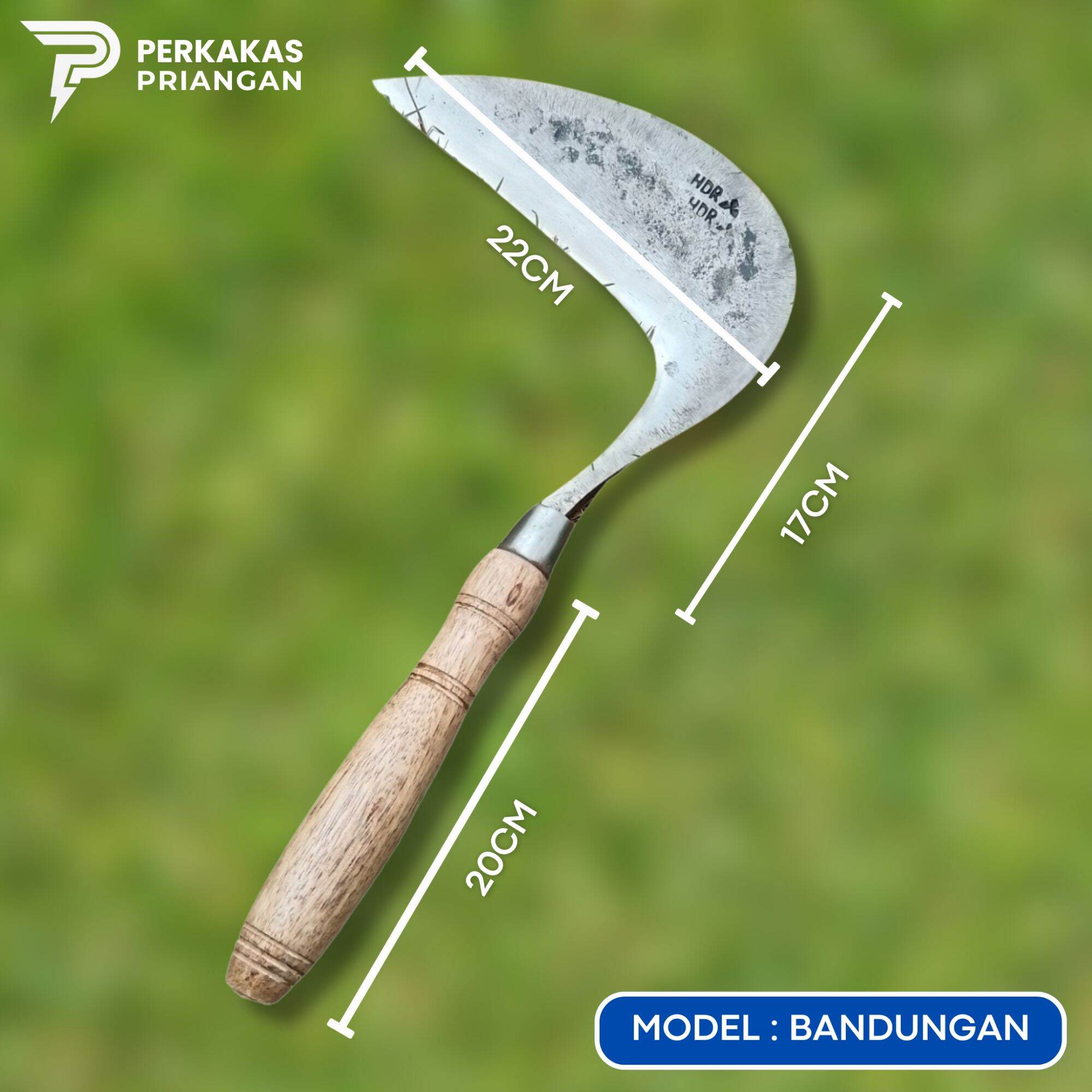 Arit Padi Ringan Super Tajam Model Bandungan – Sabit Baja Asli, Cocok ...