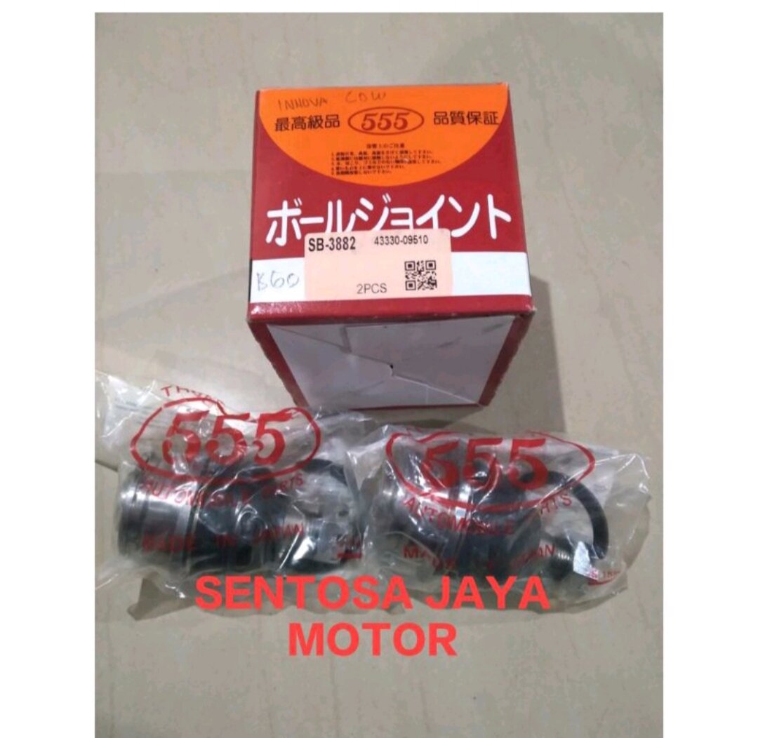 BALL JOINT BAWAH INOVA INNOVA FORTUNER HILUX 555 ORIGINAL JAPAN SB-3882 ...