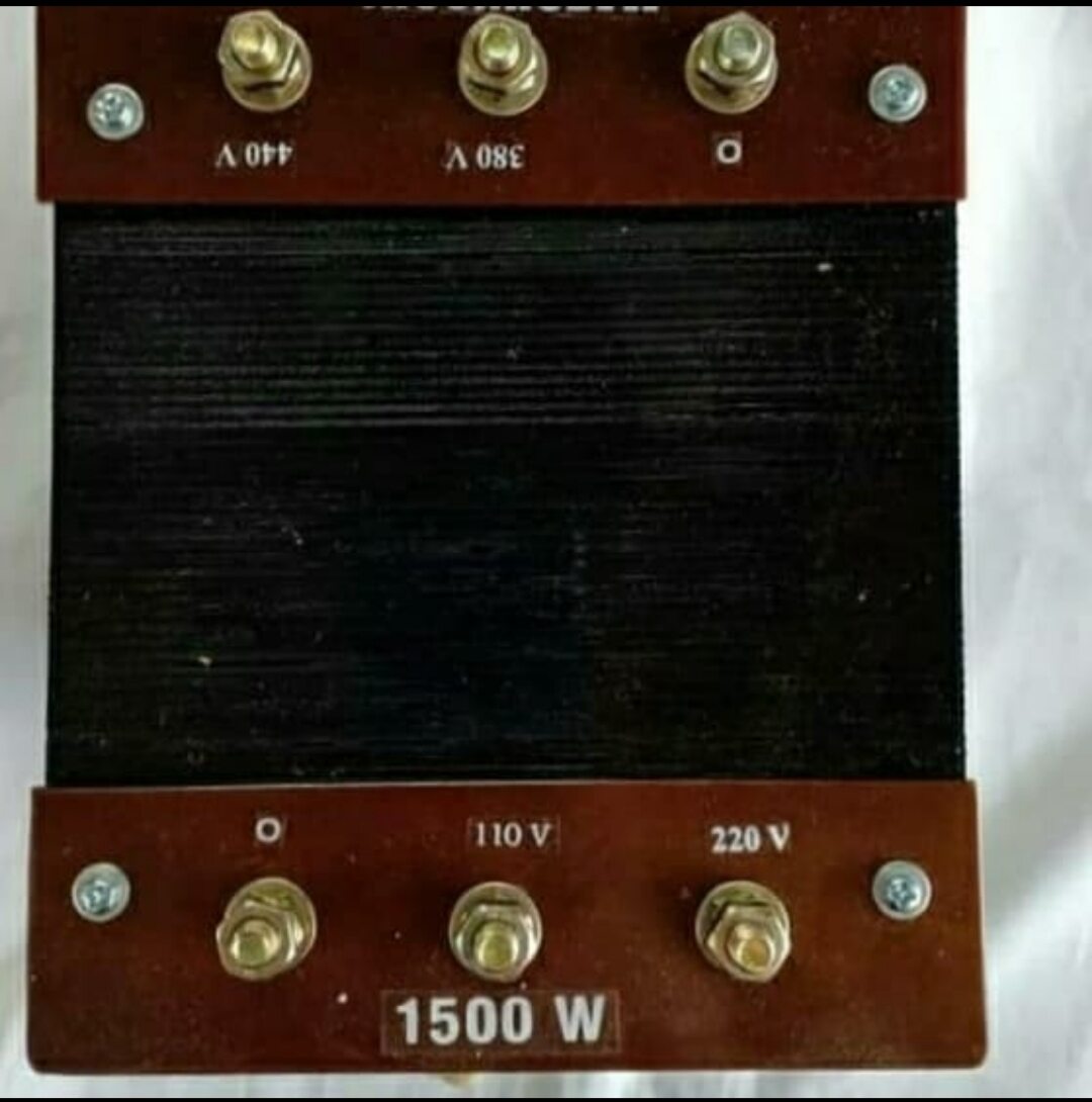 Trafo / Travo Step Up Step Down 380V 440V Ke 220V 110V 1500 Wat ...