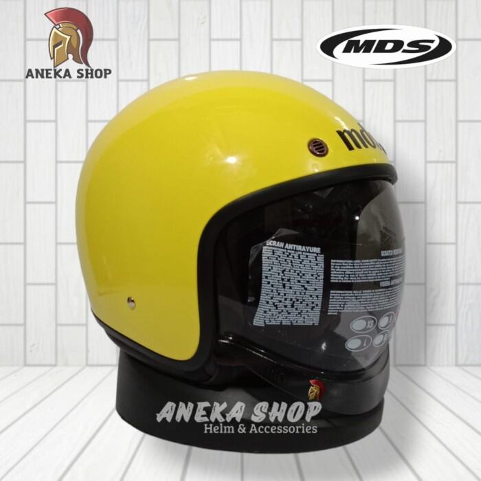 HELM MDS MAGNUM POLOS LEMON YELLOW | HELM RETRO CLASSIC | HELM BOGO ...